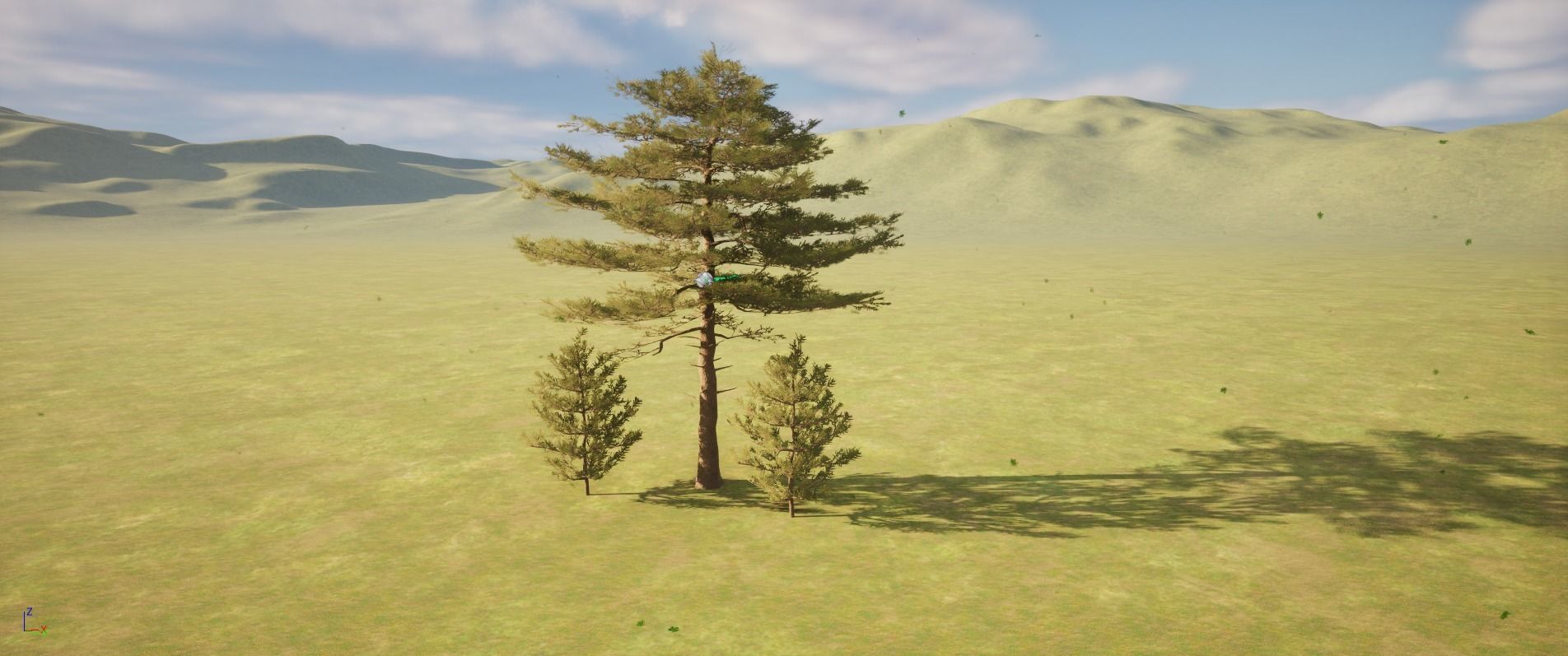 UE5 VFX 3D Falling Leaves Effect In Niagara System animation 3D model ...