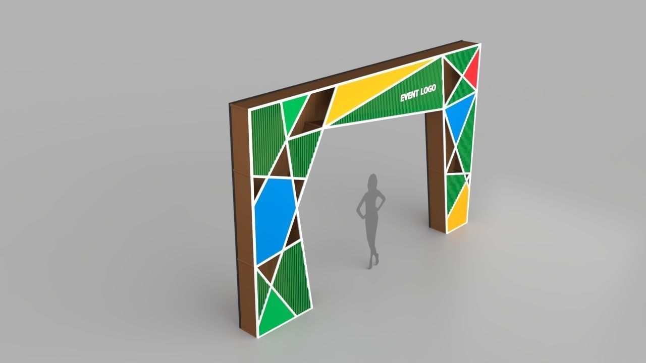 Entry Arch free 3D model | CGTrader