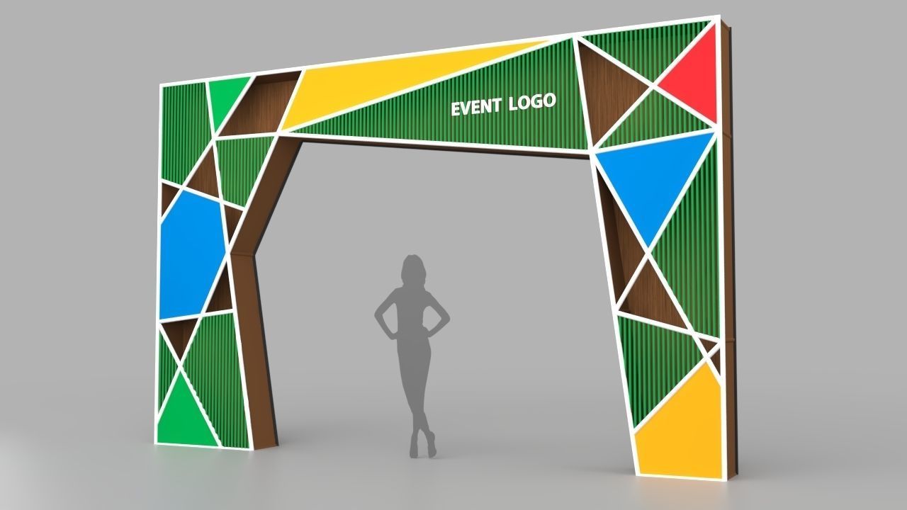 Entry Arch free 3D model | CGTrader