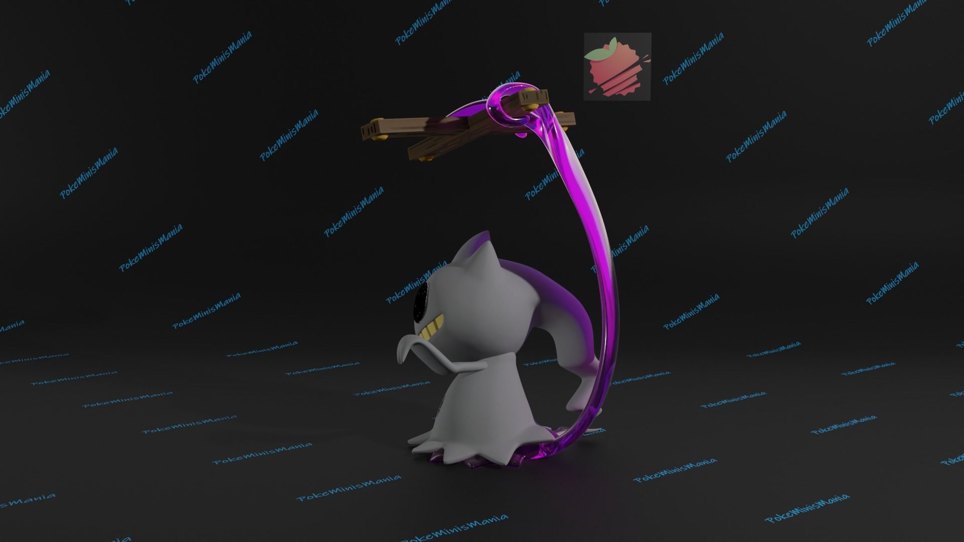 Banettikyu fakemon 3d print model presupported 3D model 3D printable ...