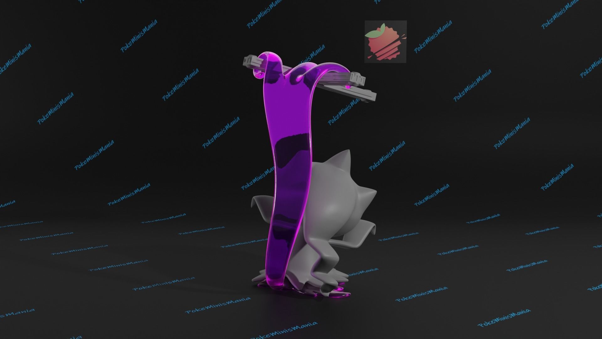 Banettikyu fakemon 3d print model presupported 3D model 3D printable ...