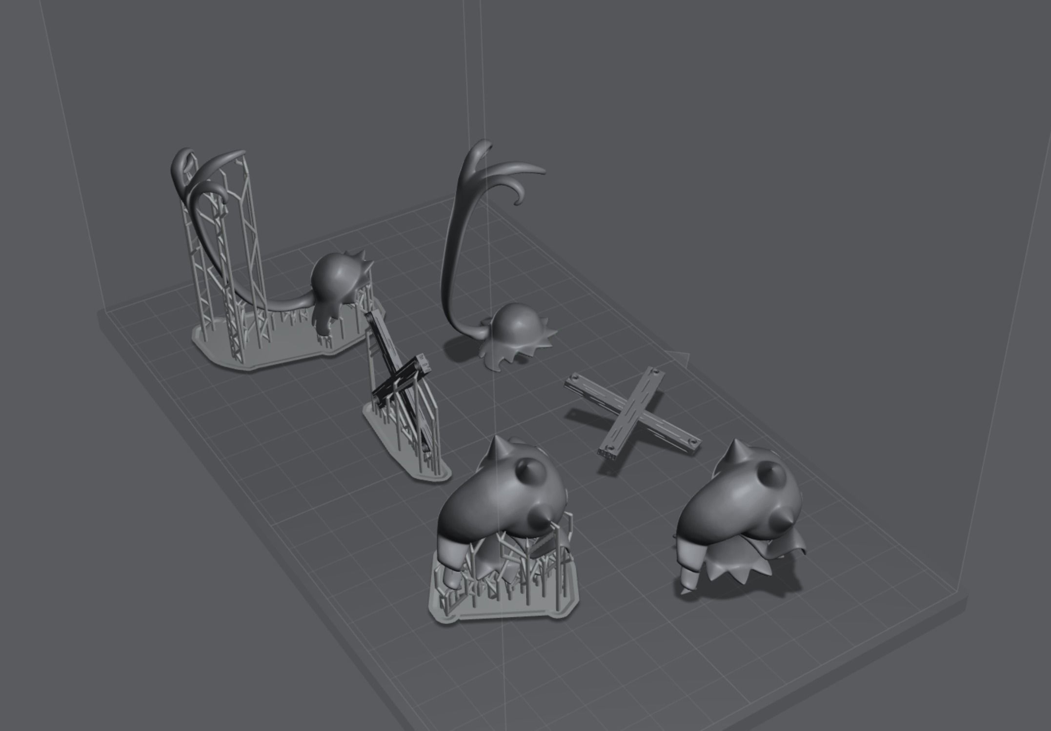 Banettikyu fakemon 3d print model presupported 3D model 3D printable ...