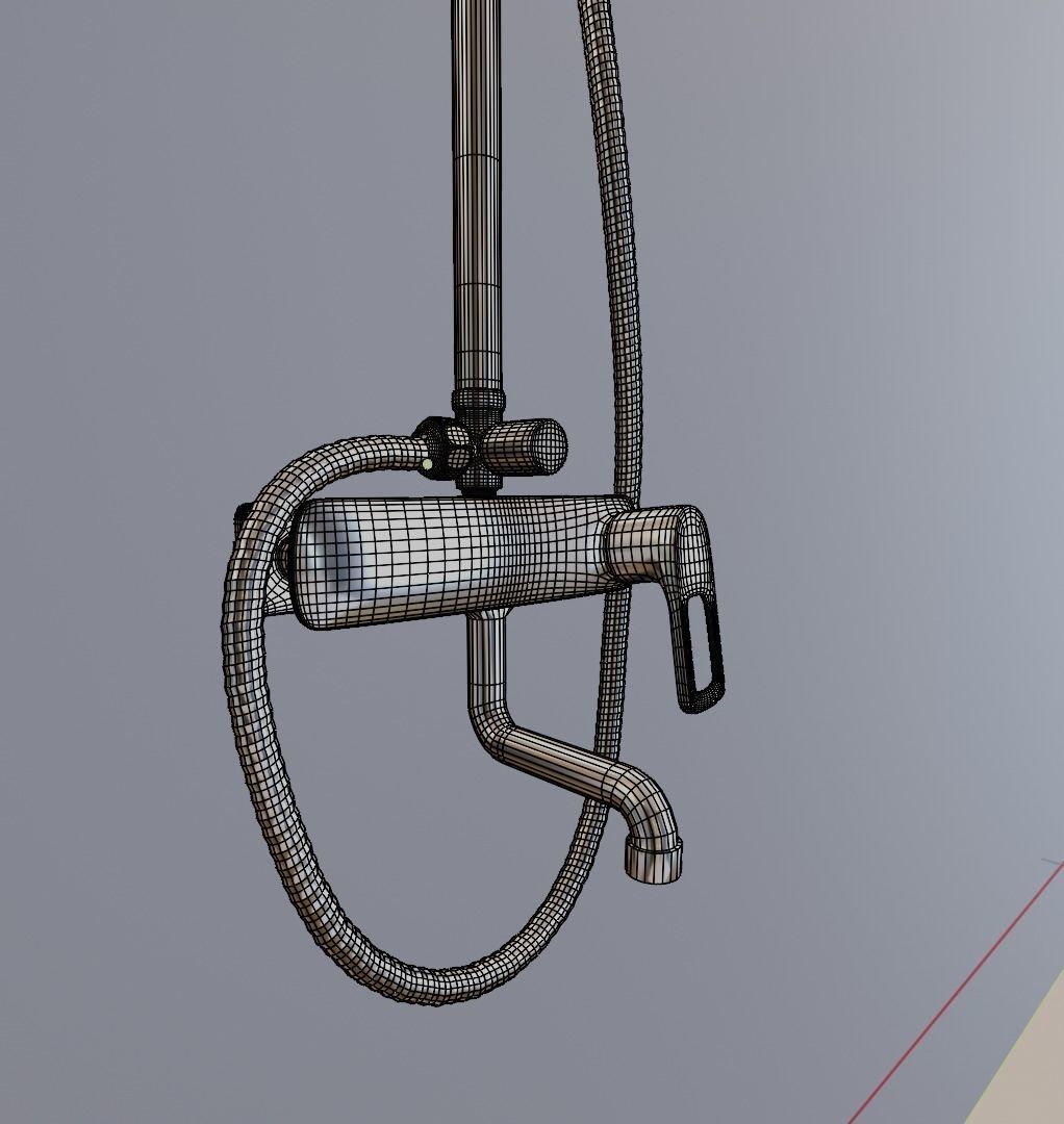 shower free 3D model | CGTrader