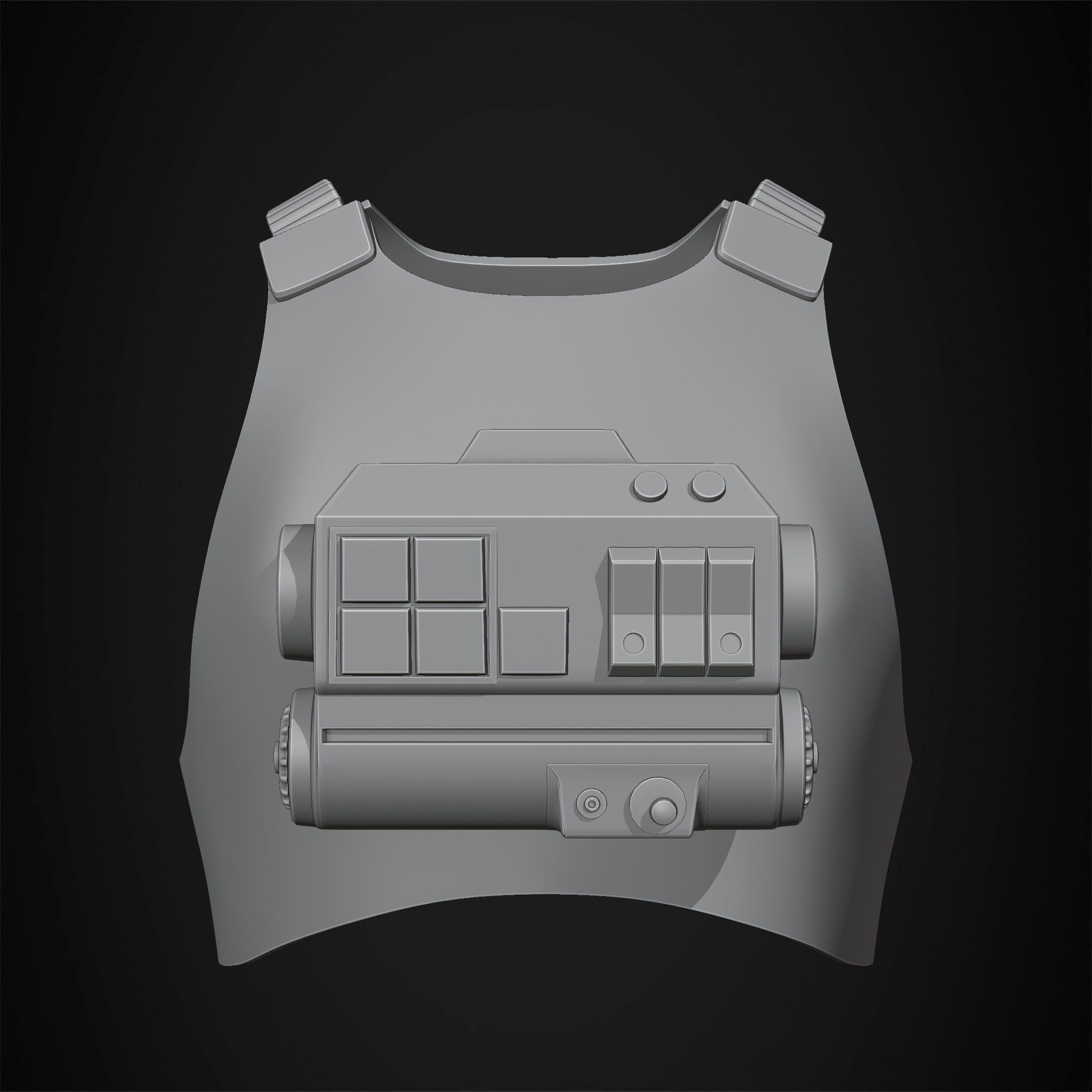 Star Wars Tie Pilot Armor for Cosplay 3D model 3D printable | CGTrader