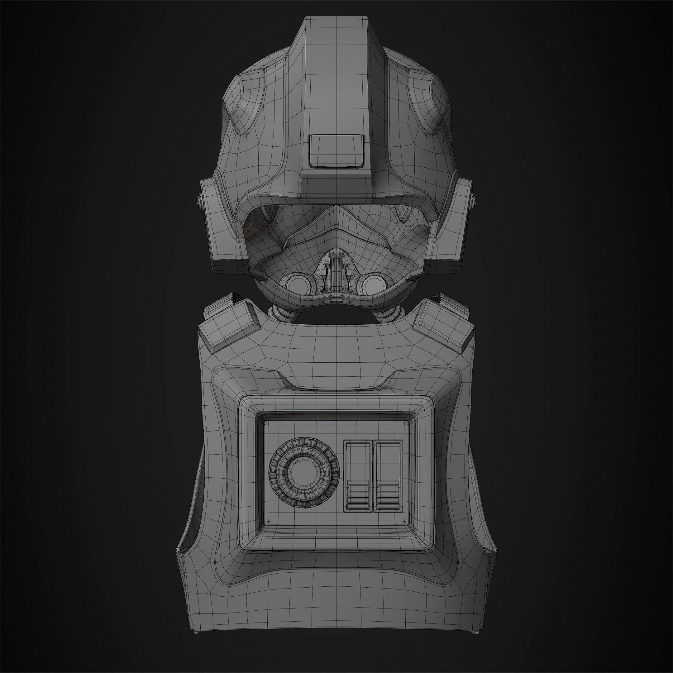 Star Wars Tie Pilot Full Armor for Cosplay 3D Model Collection 3D ...