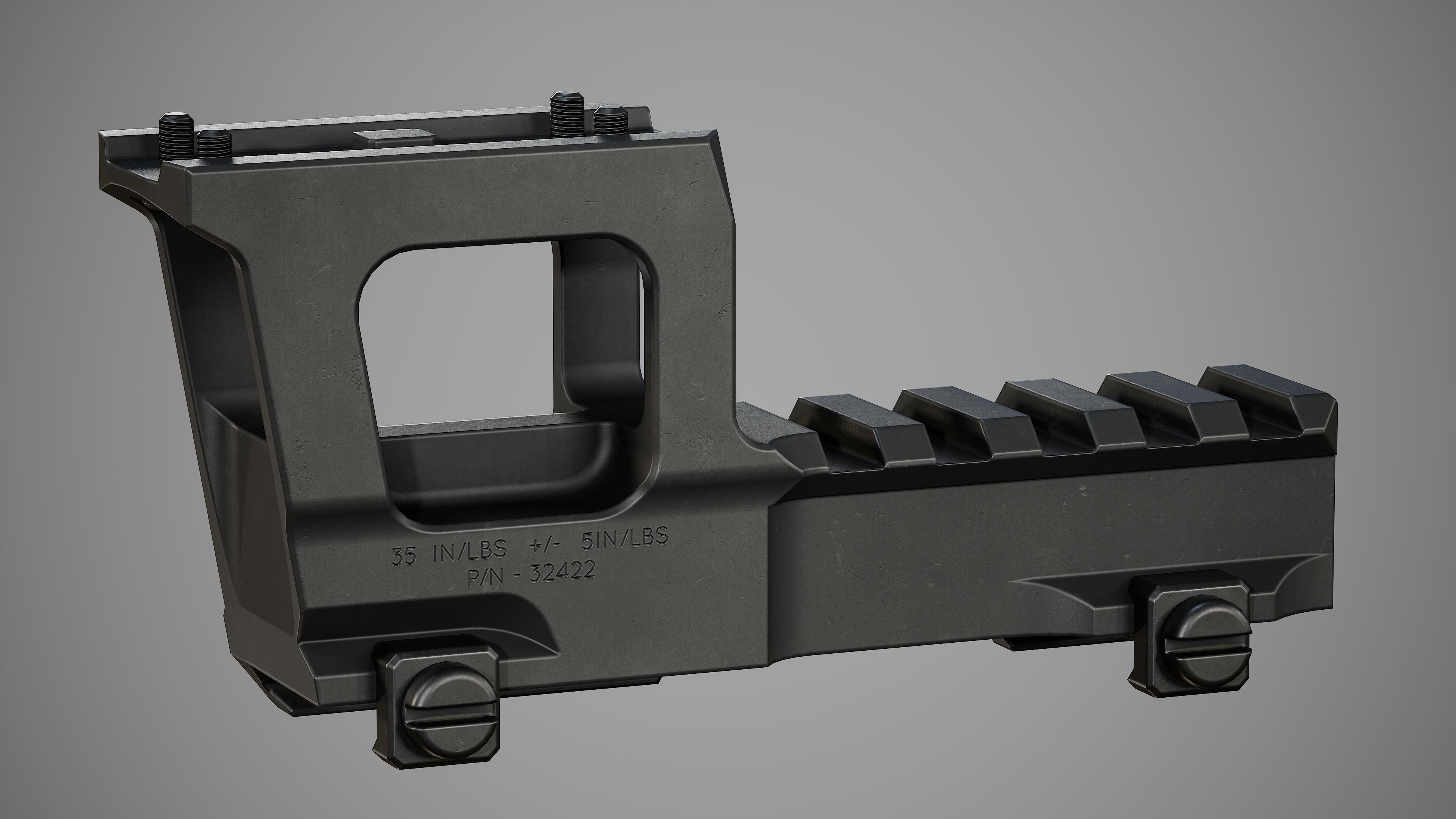 3D model KAC - NVG High Rise Mount - Replica VR / AR / low-poly | CGTrader