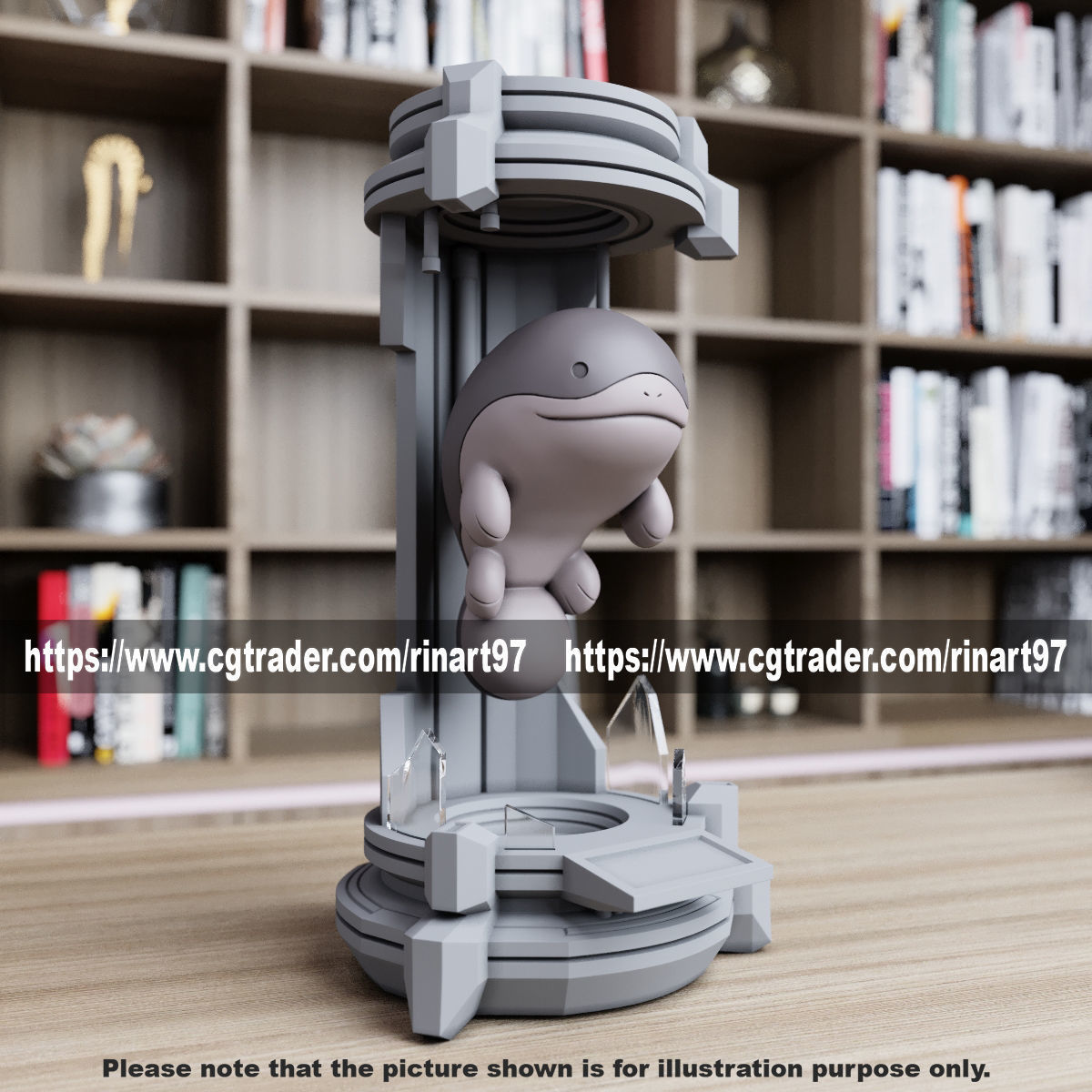 Clodsire in the lab from pokemon 3D model 3D printable | CGTrader