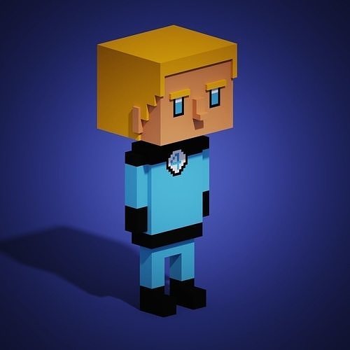 Johnny Storm the Human Torch 3D model | CGTrader