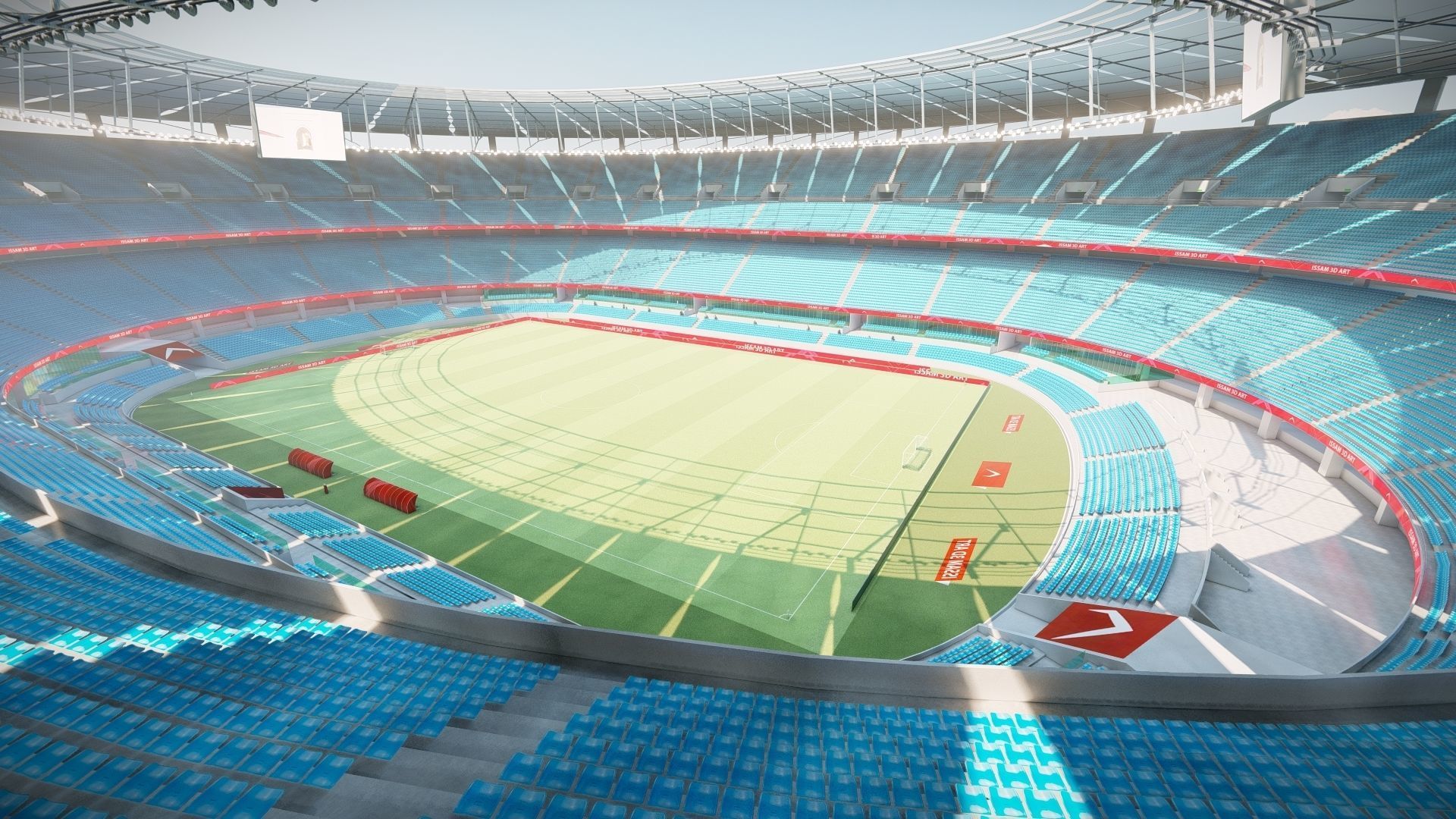Tangier new stadium free 3D model | CGTrader