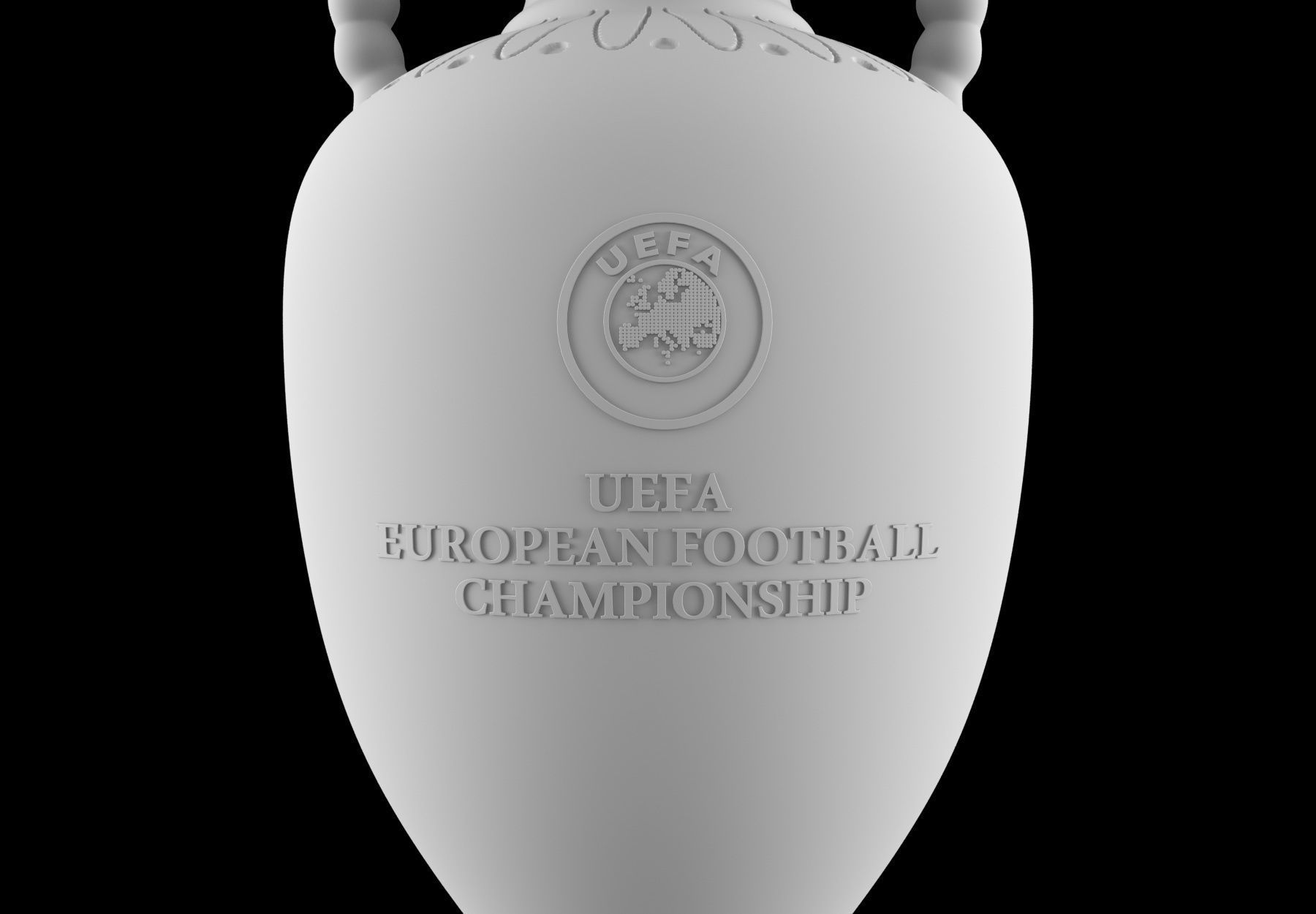 Euro 2024 Trophy Cup 3D model | CGTrader