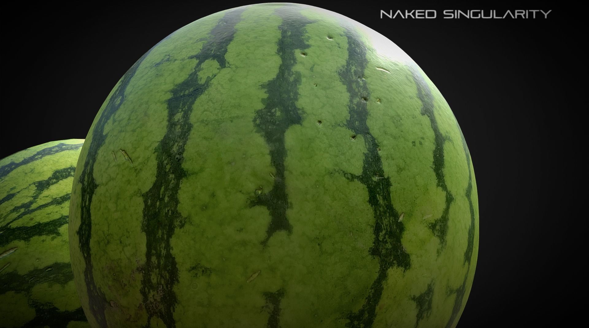 FREE Low poly - Watermelon photogrammetry 4K free VR / AR / low-poly 3D ...