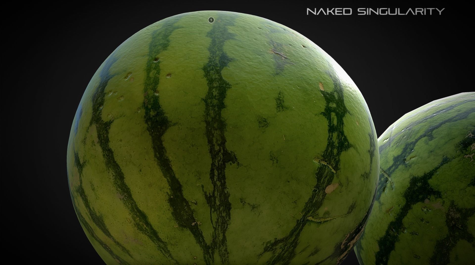 FREE Low poly - Watermelon photogrammetry 4K free VR / AR / low-poly 3D ...