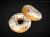 3D model 3D Scan - Donut sprinkle photogrammetry 4K VR / AR / low-poly ...