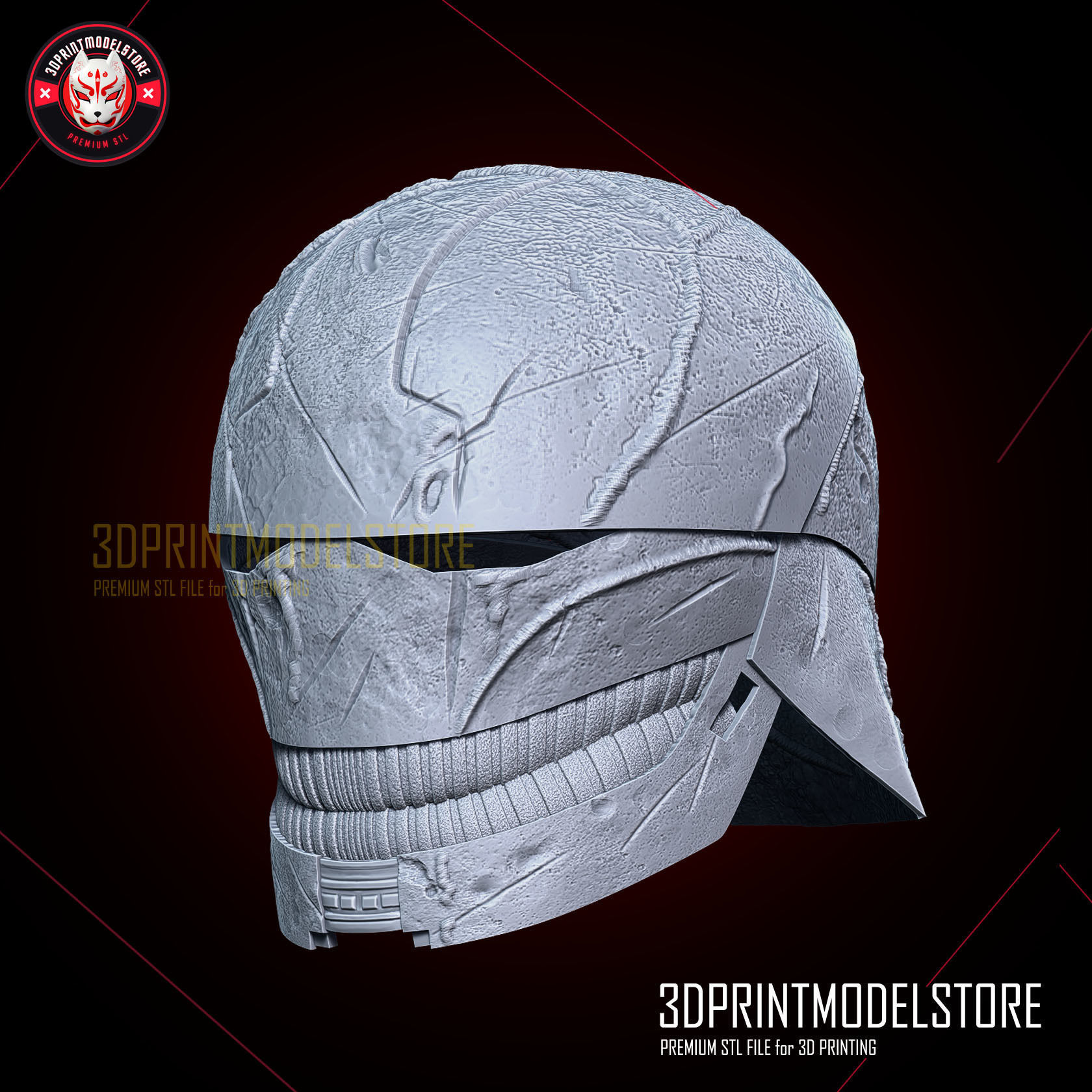 The Acolyte Sith Lord Star Wars Helmet - Cosplay Props 3D model 3D ...