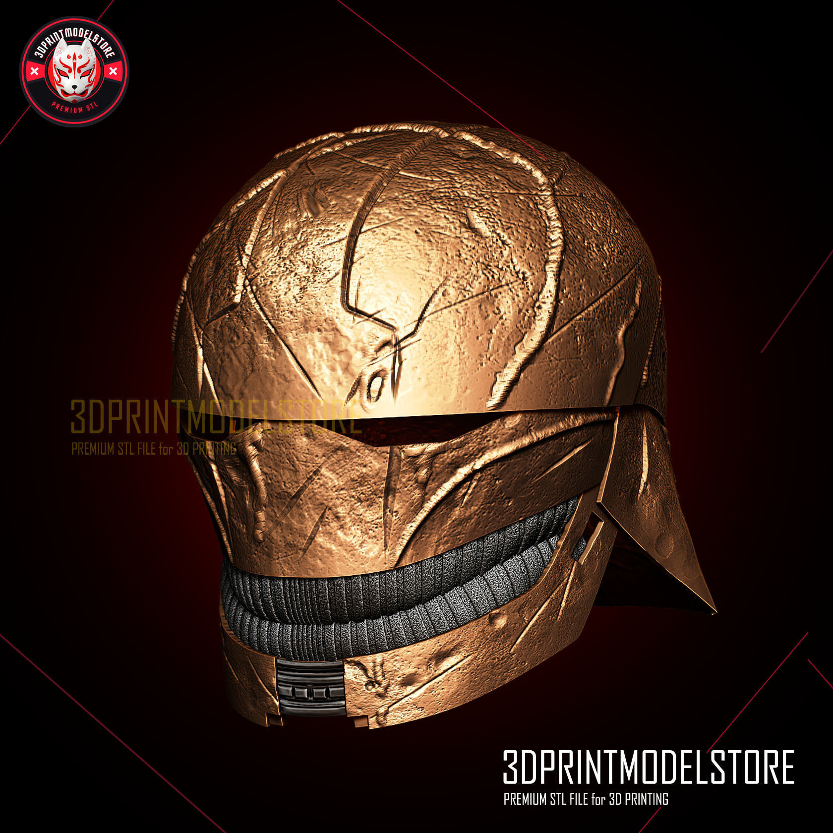 The Acolyte Sith Lord Star Wars Helmet - Cosplay Props 3D model 3D ...