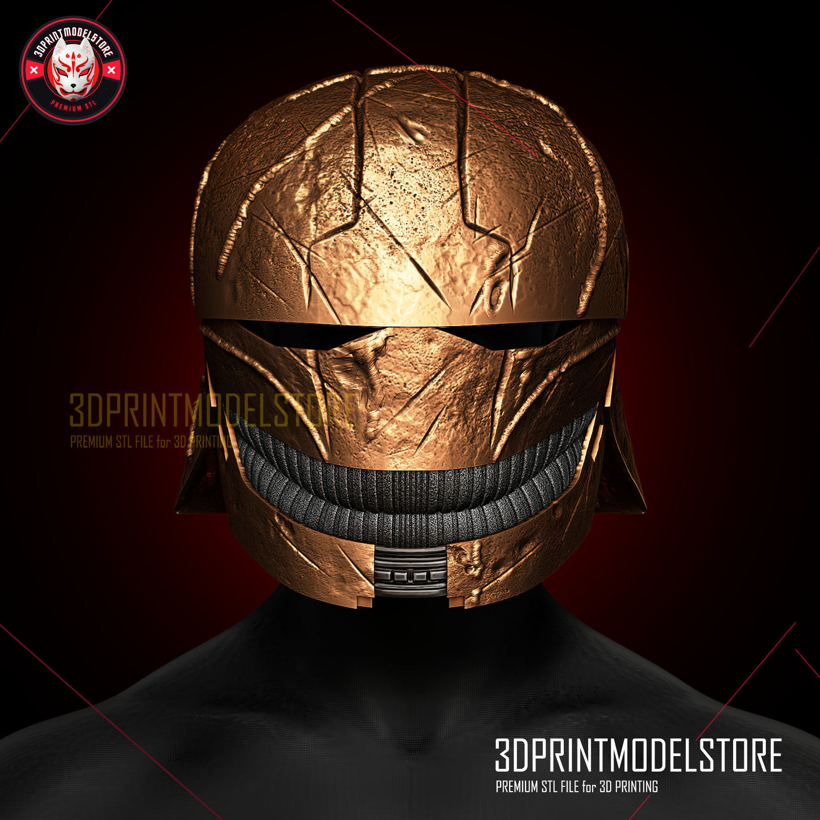 The Acolyte Sith Lord Star Wars Helmet - Cosplay Props 3D model 3D ...