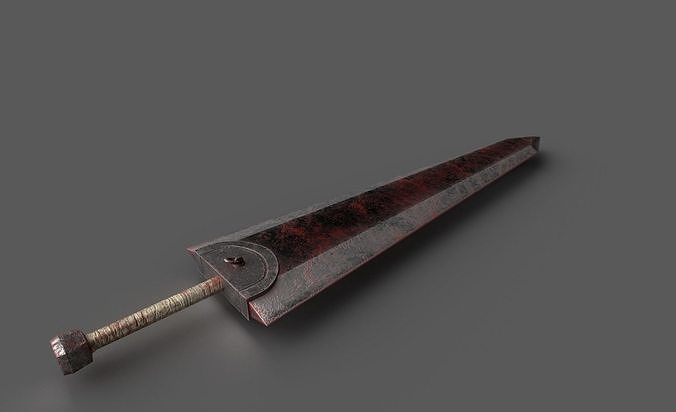 3D model Guts DragonSlayer Sword From Berserk VR / AR / low-poly | CGTrader