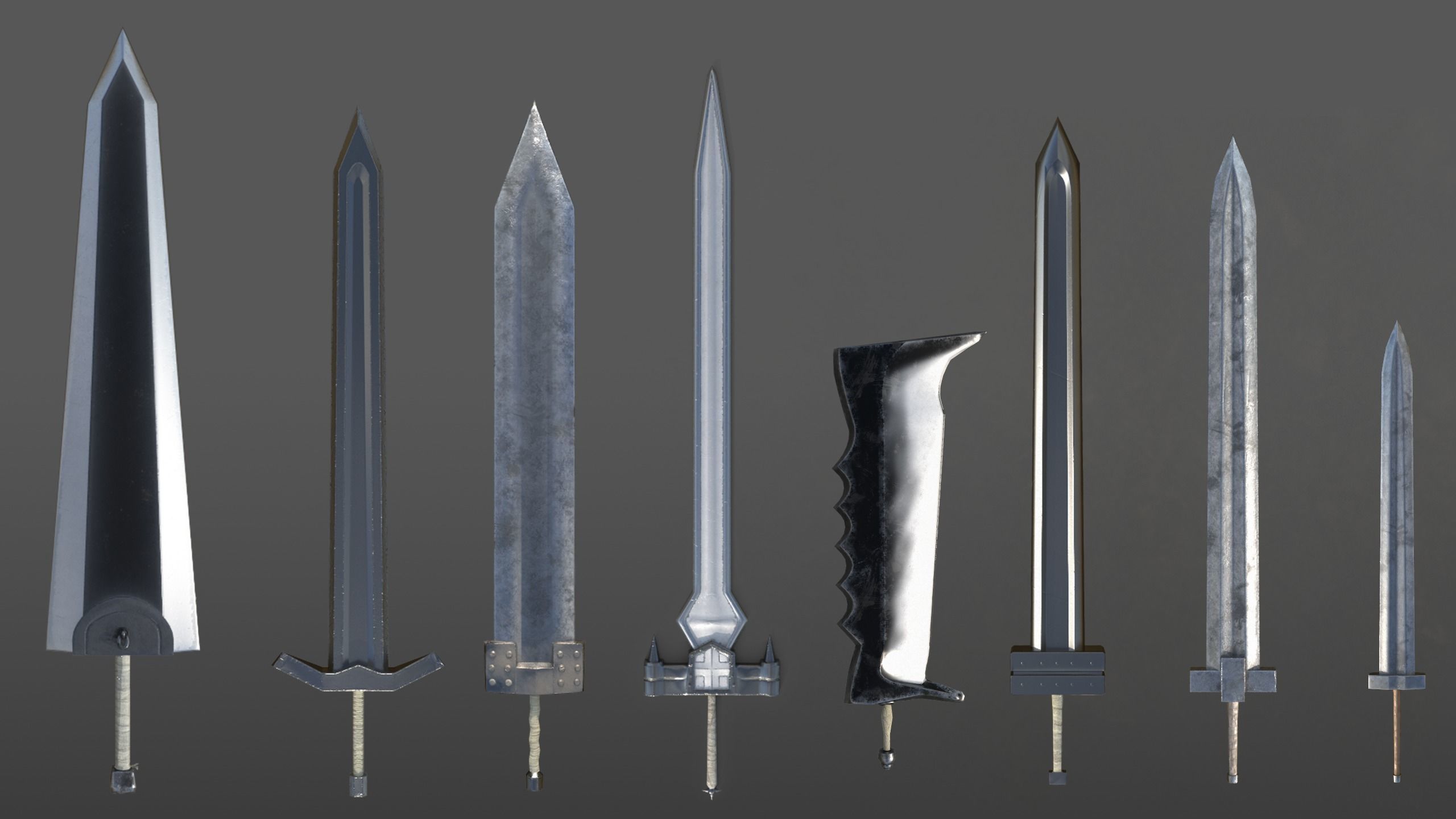 3D model Guts DragonSlayer Sword From Berserk VR / AR / low-poly | CGTrader