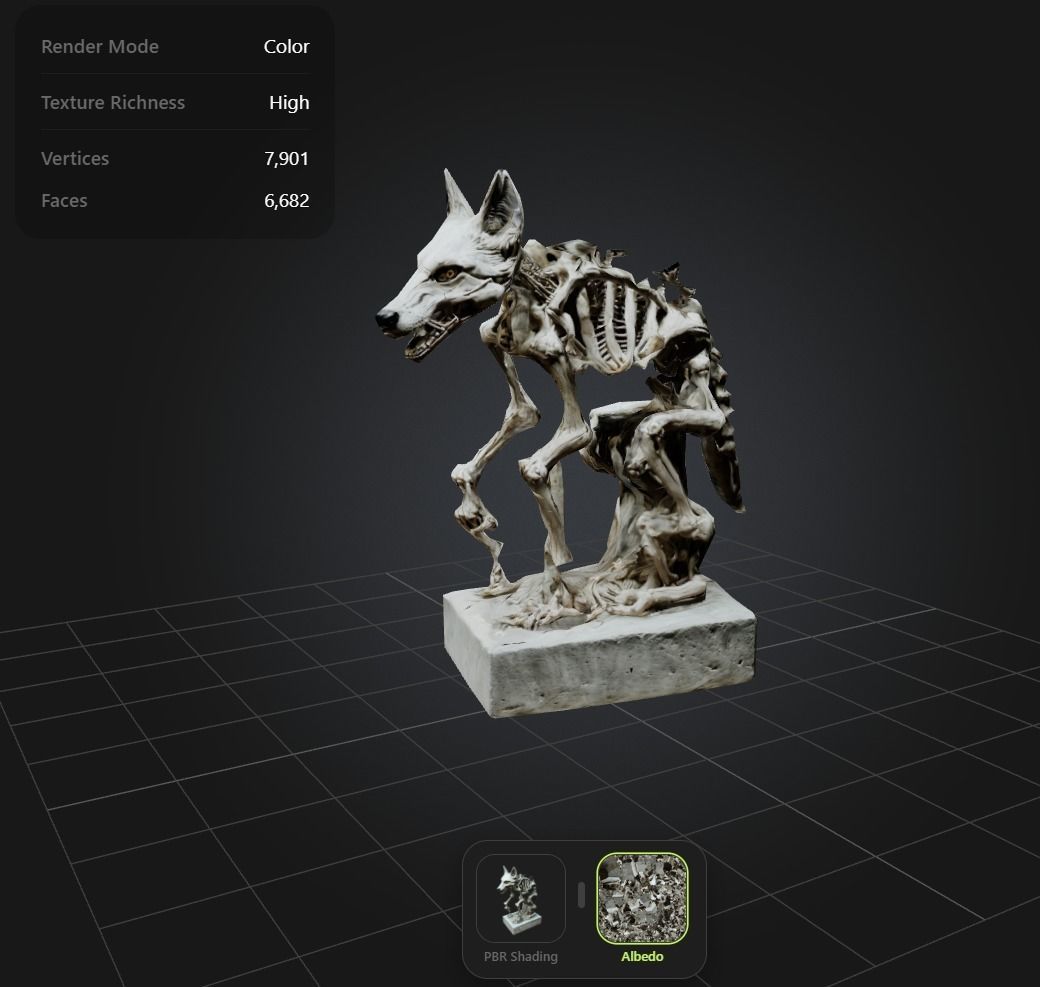 FREE Skeletal Horror Pack free VR / AR / low-poly 3D model | CGTrader