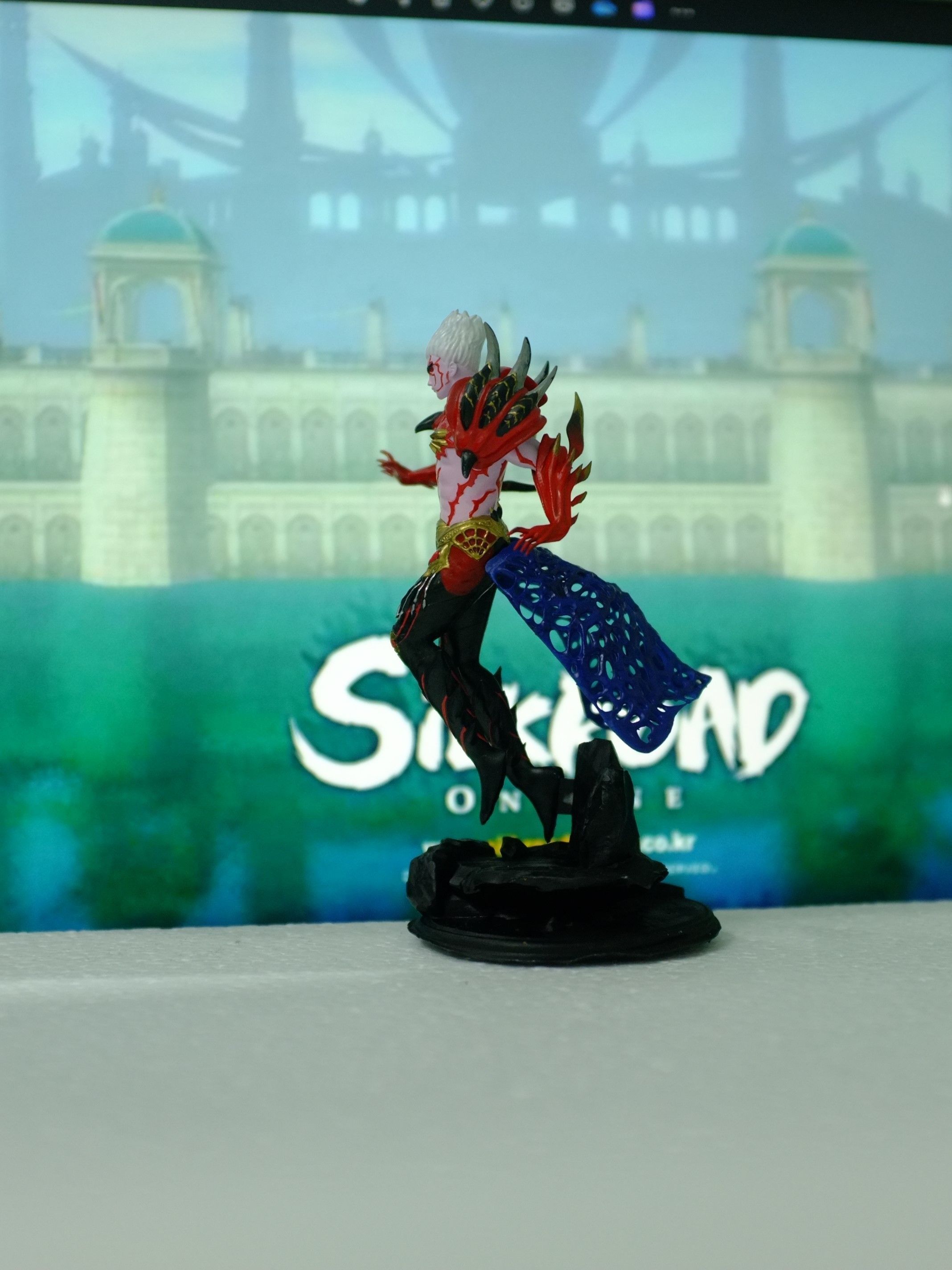 DEVIL SPIRIT SILKROAD FIGURE SILKROAD ONLINE SRO FIGURE 3D model 3D ...
