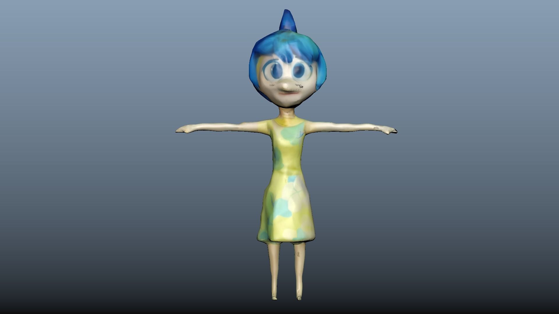 3D model Inside Out 2- Joy- 3D Character VR / AR / low-poly | CGTrader