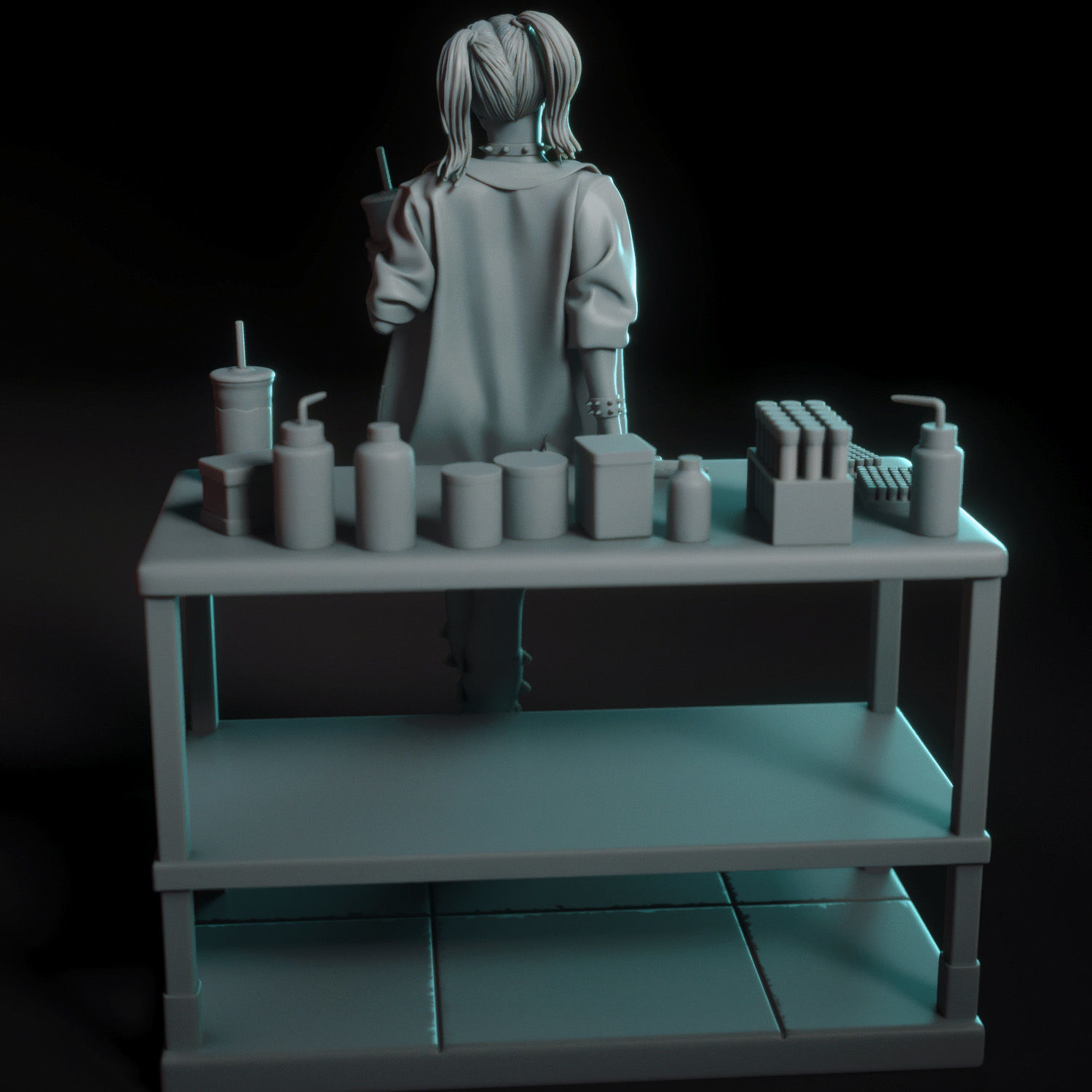 Abby Sciuto from NCIS 3D model 3D printable | CGTrader