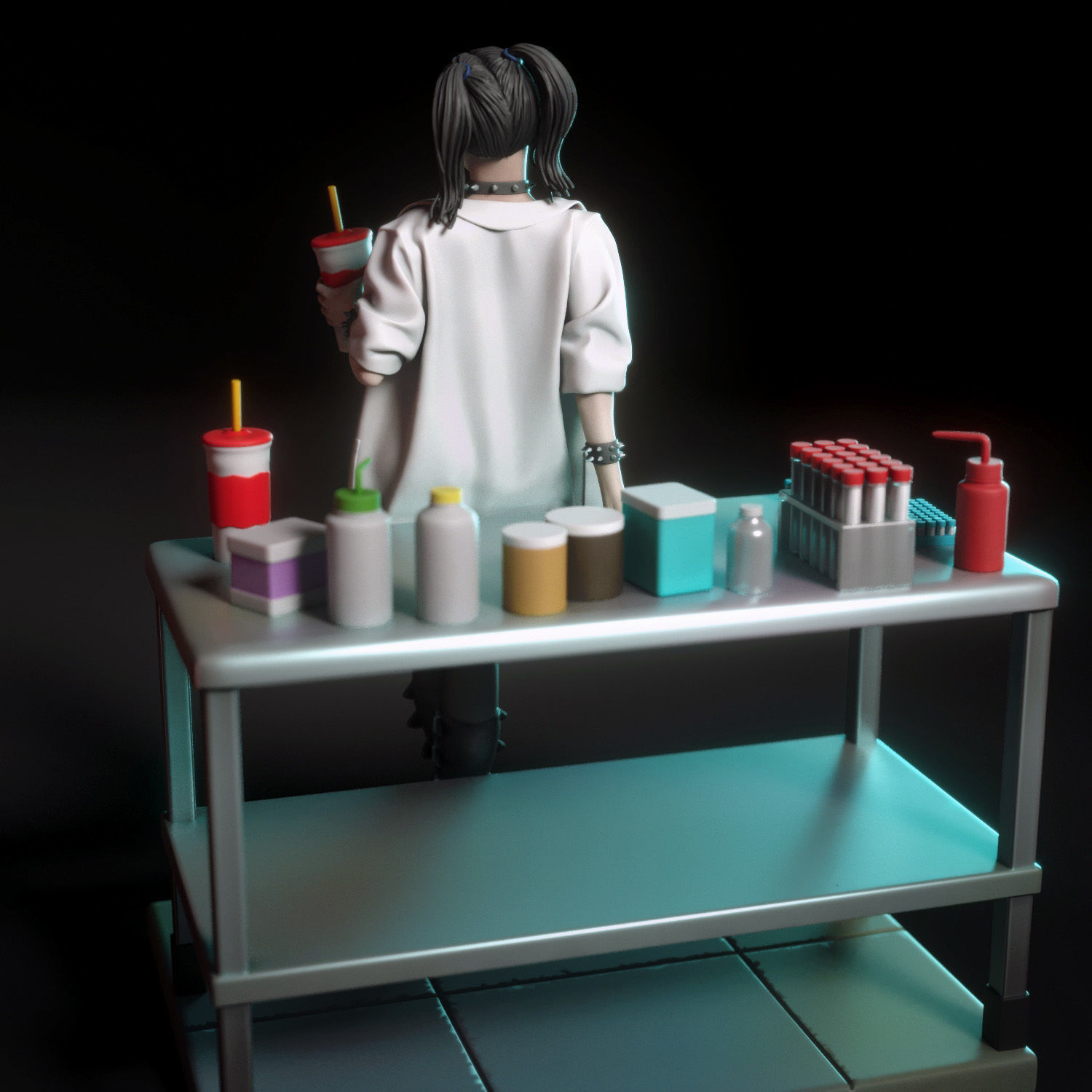 Abby Sciuto from NCIS 3D model 3D printable | CGTrader