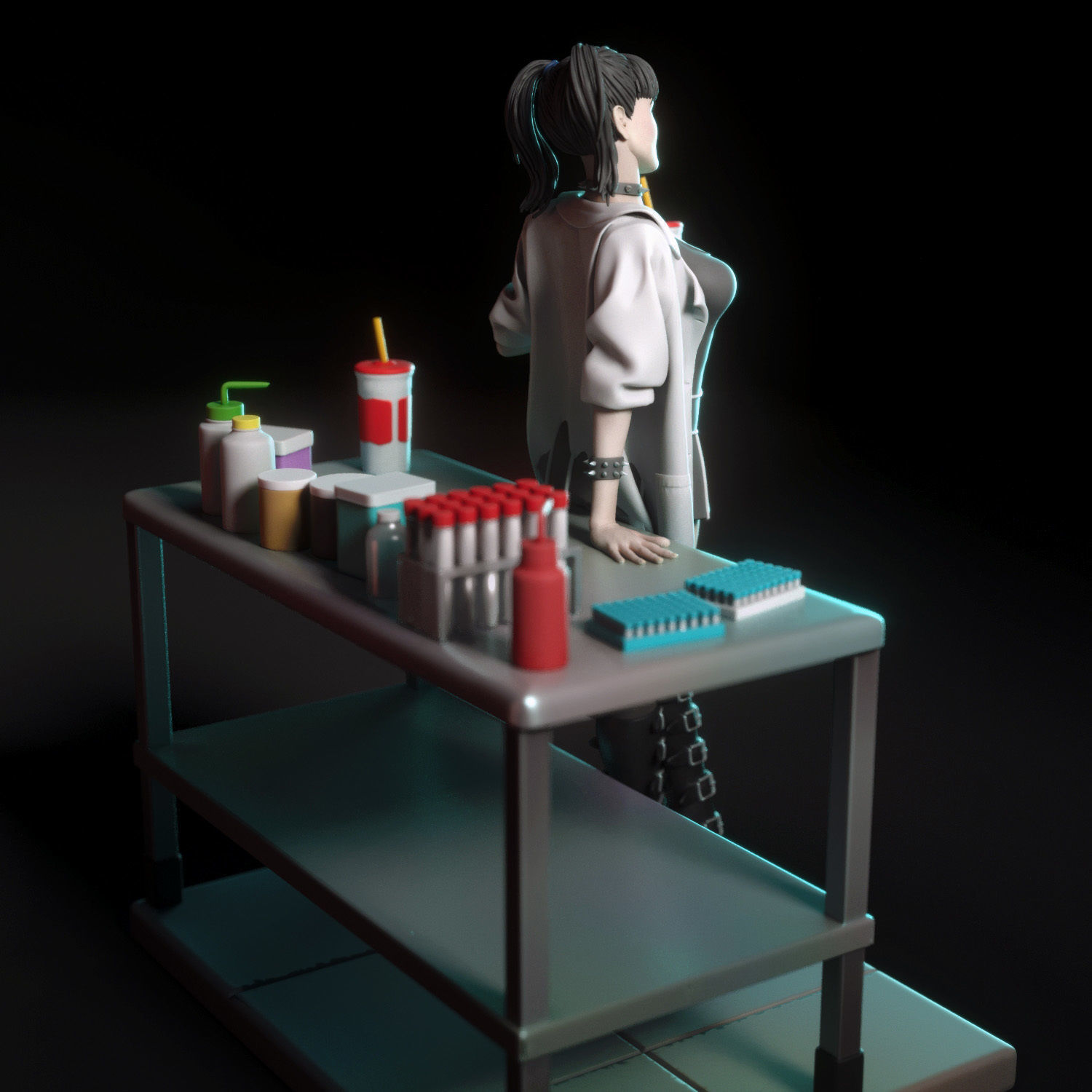 Abby Sciuto from NCIS 3D model 3D printable | CGTrader