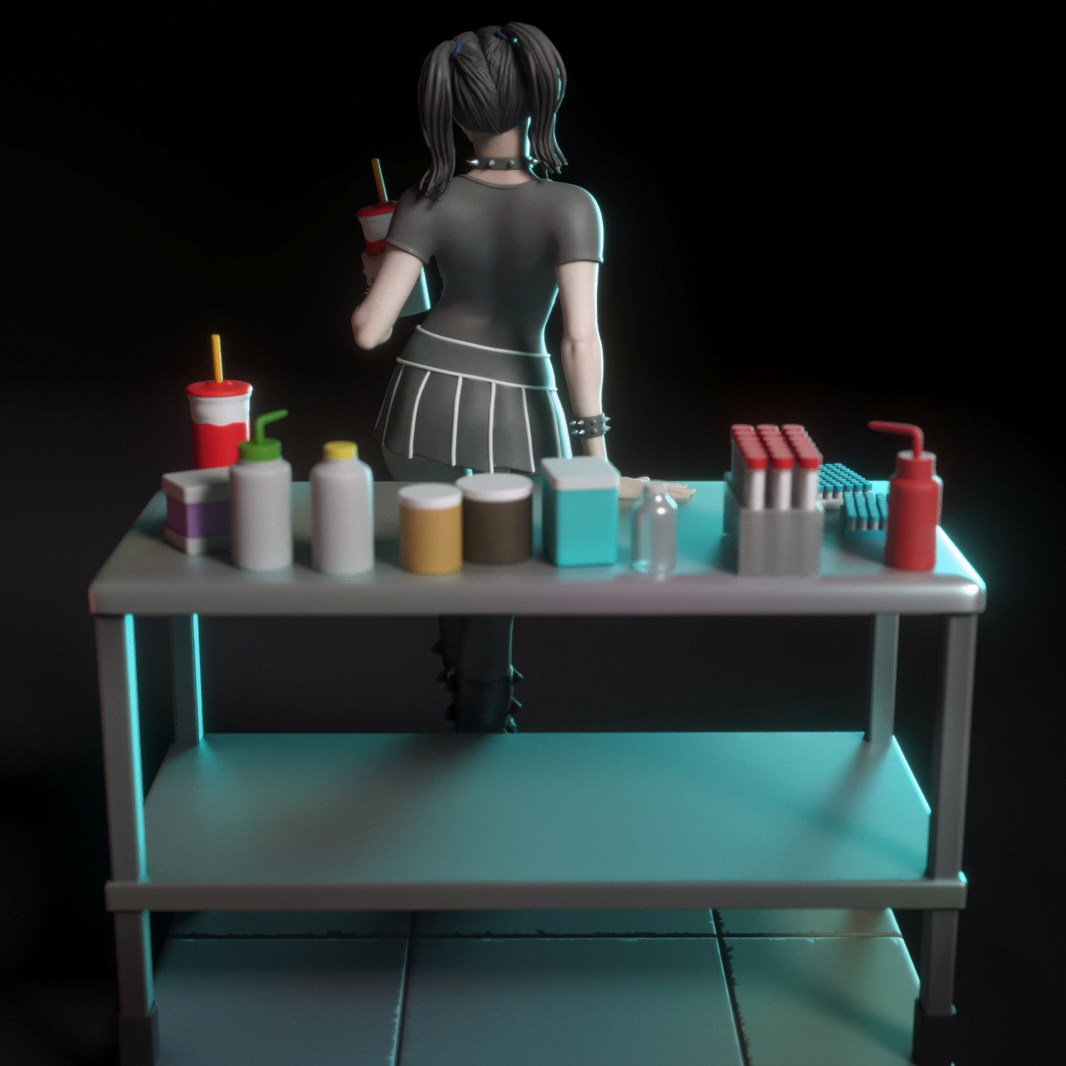 Abby Sciuto from NCIS 3D model 3D printable | CGTrader