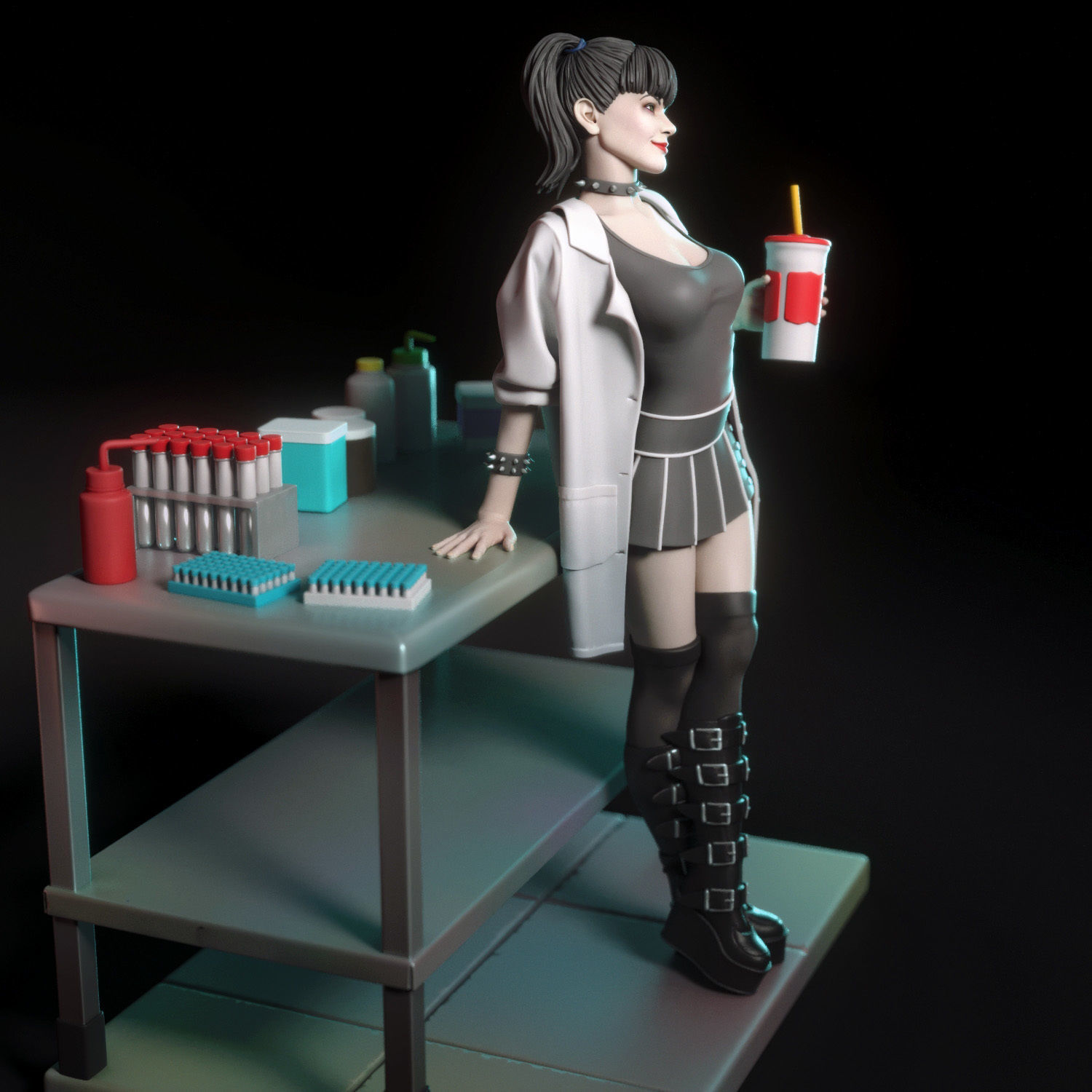 Abby Sciuto from NCIS 3D model 3D printable | CGTrader