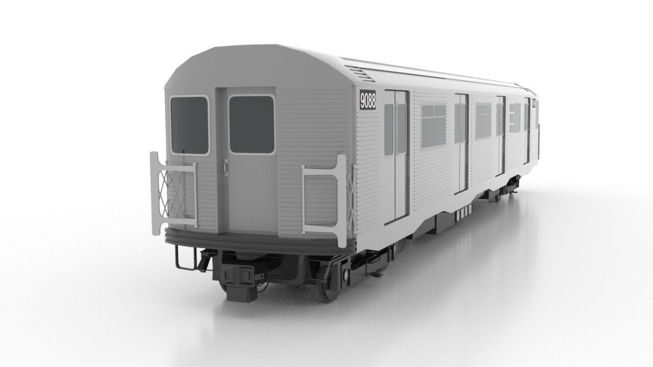 3D model Budd R32 1964 Low VR / AR / low-poly | CGTrader