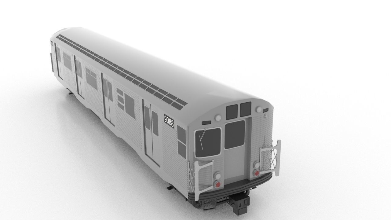 3D model Budd R32 1965 Low VR / AR / low-poly | CGTrader