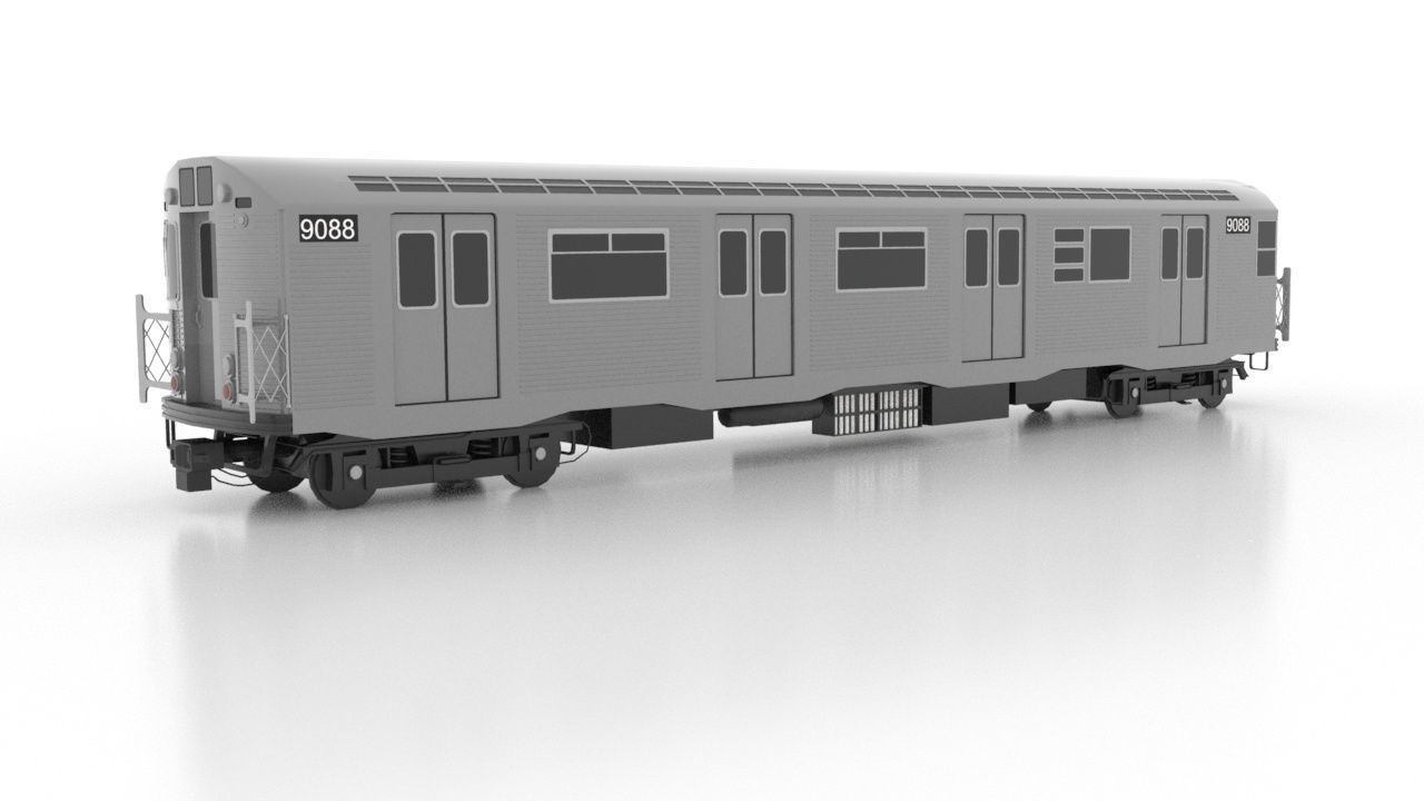 3D model Budd R32 1965 Low VR / AR / low-poly | CGTrader