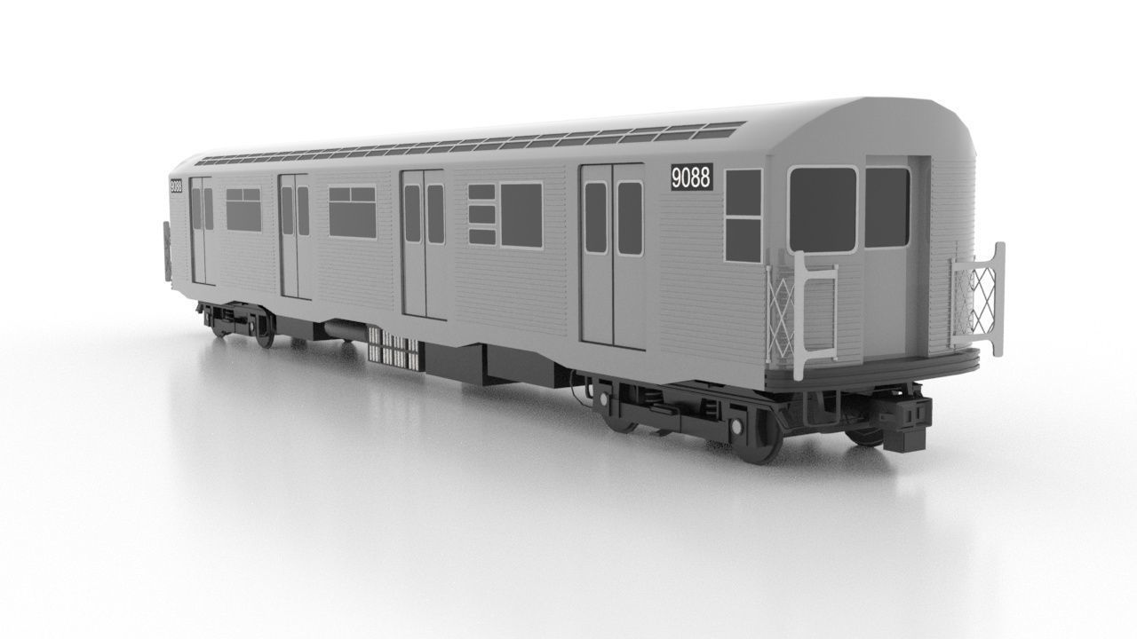 3D model Budd R32 1965 Low VR / AR / low-poly | CGTrader