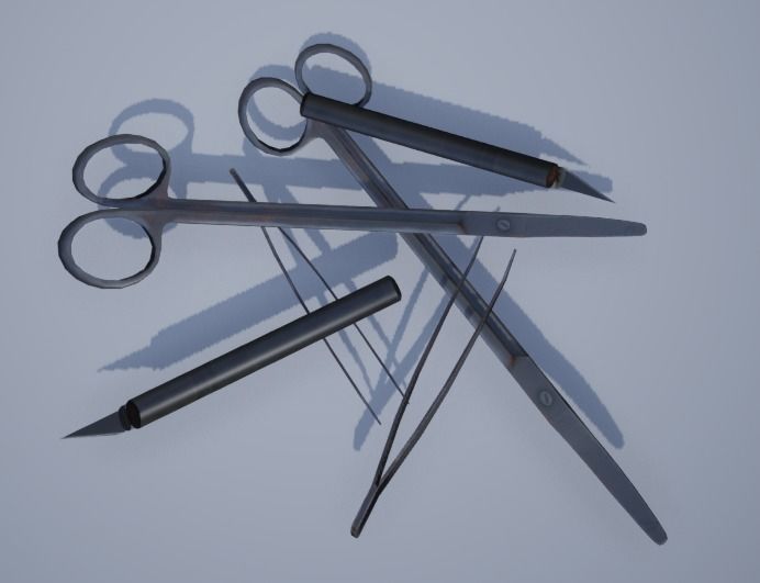 Med Tools - Inspired by Tarkov free 3D model | CGTrader