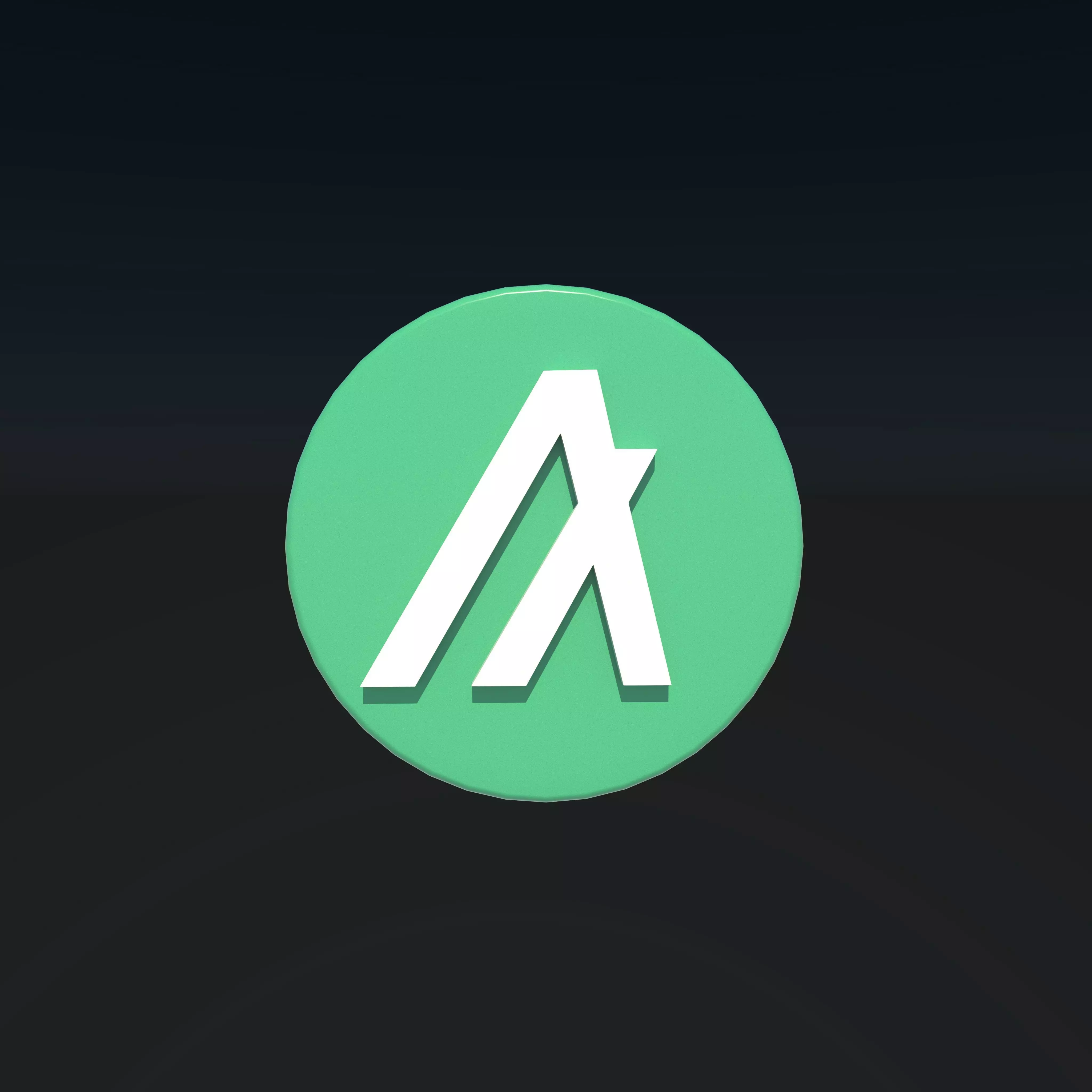 Algorand Logo 3D model animated | CGTrader