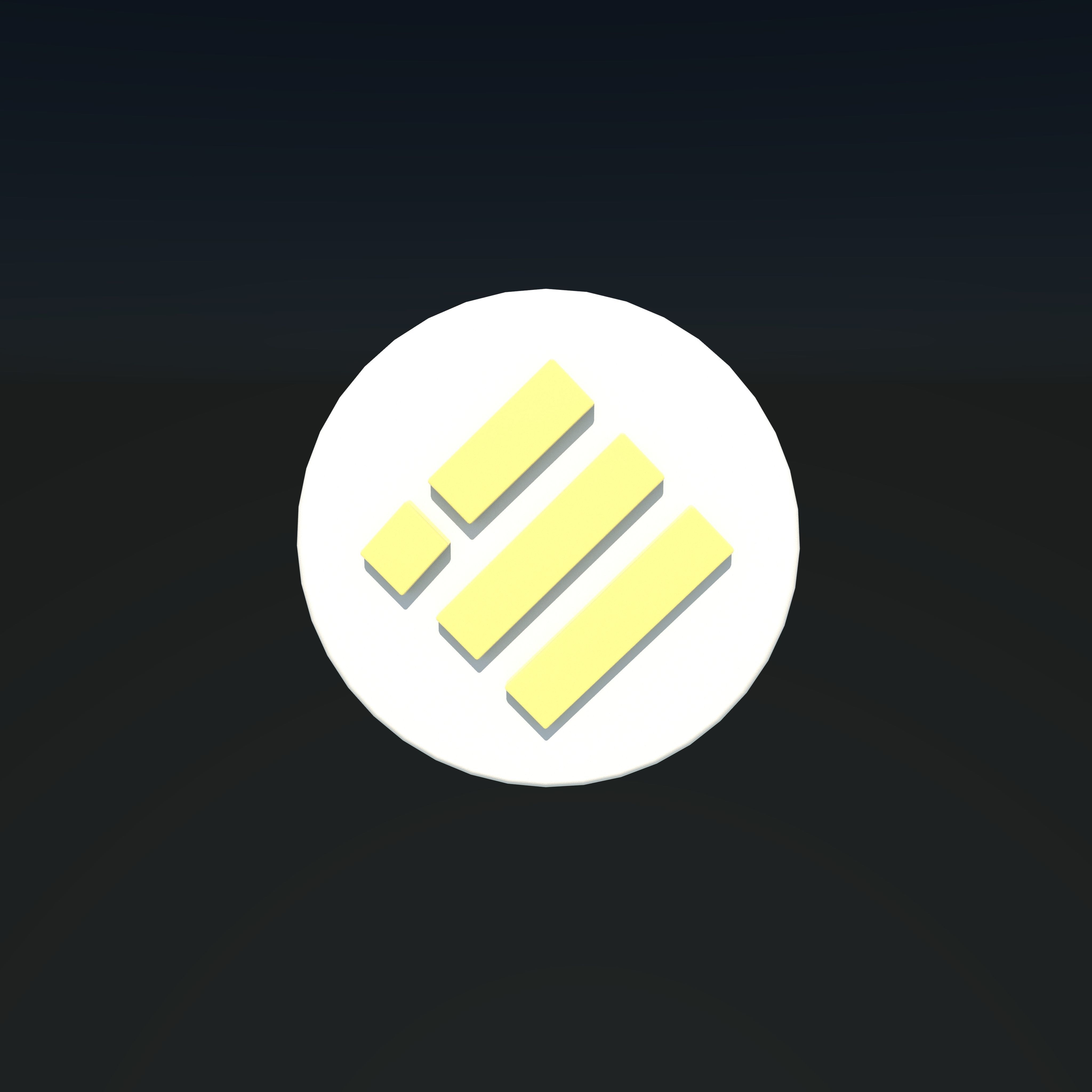 Binance Icons Symbols Logo 3D model animated | CGTrader