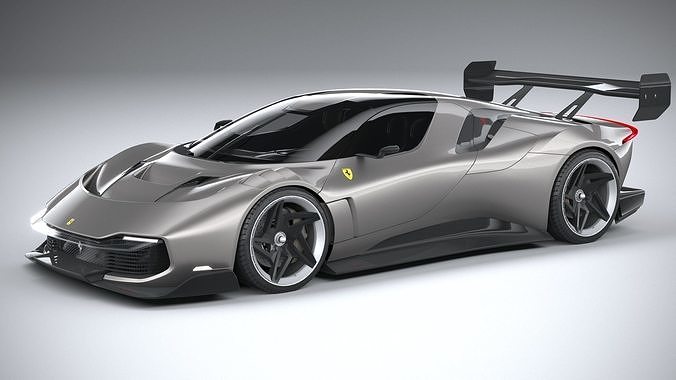 Ferrari KC23 2023 LowPoly 3D model | CGTrader