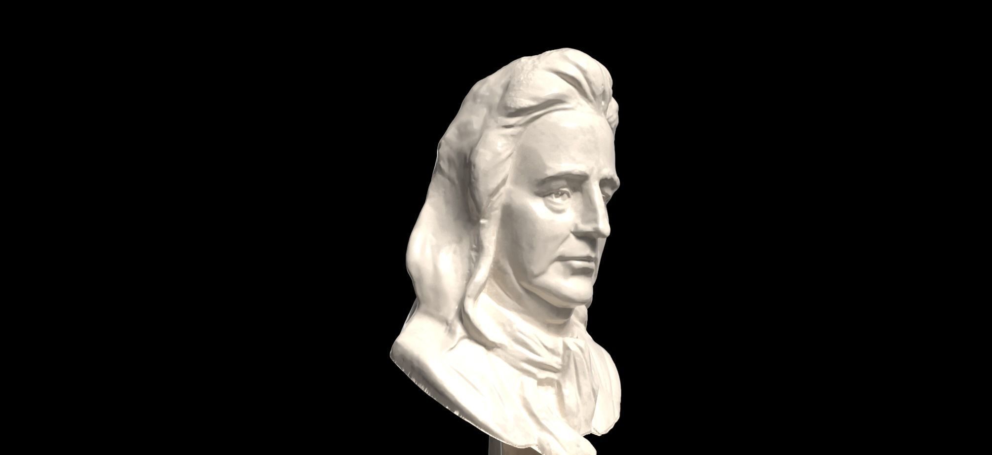 Isaac Newton 3D Printable FBX-STL-GLB-OBJ 3D model 3D printable | CGTrader