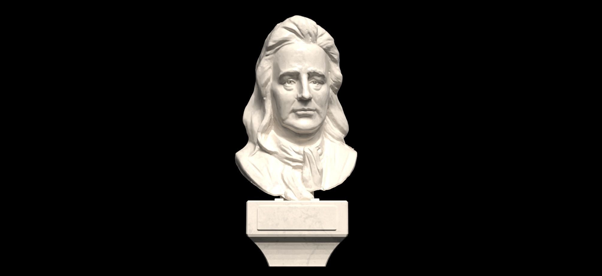 Isaac Newton 3D Printable FBX-STL-GLB-OBJ 3D model 3D printable | CGTrader