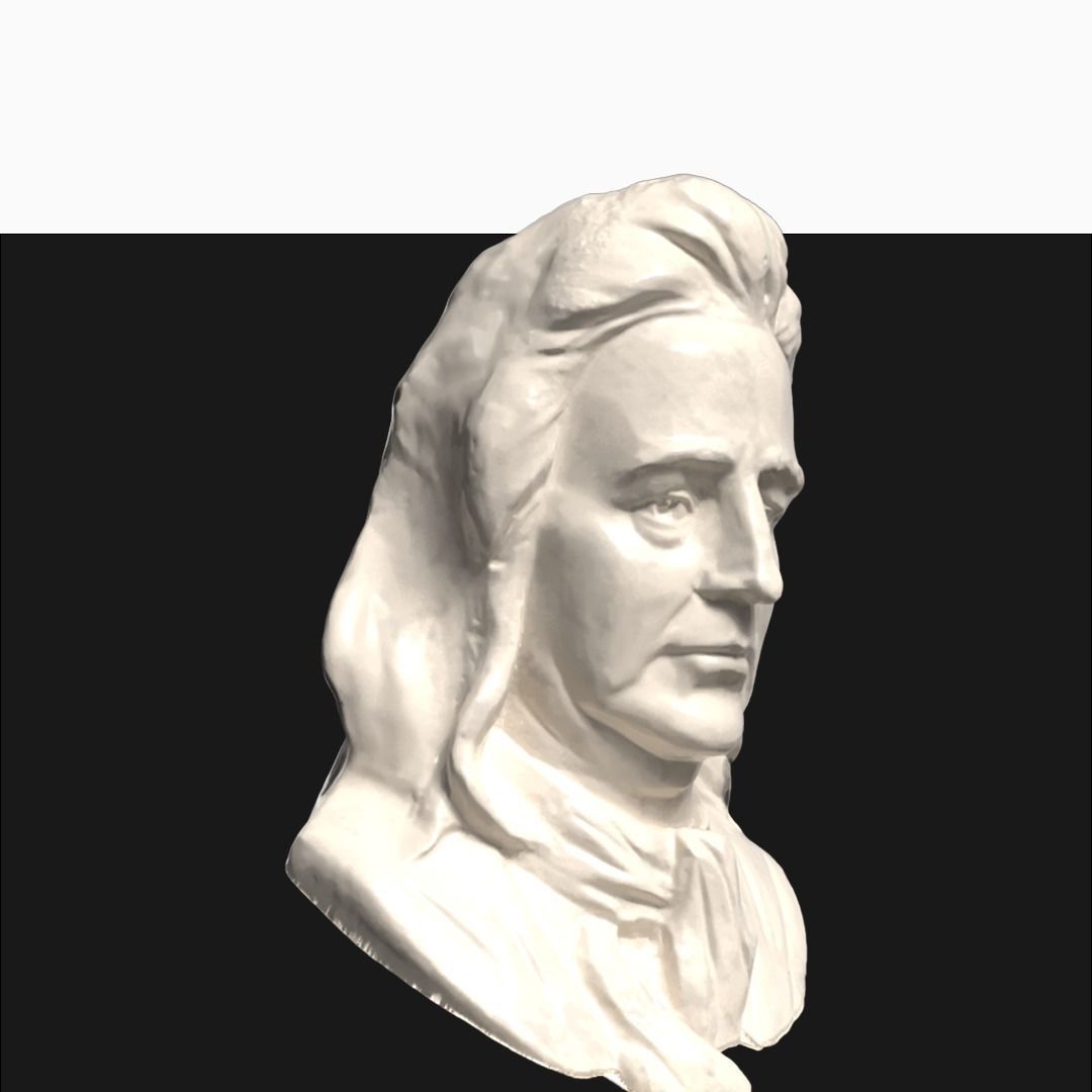Isaac Newton 3d Printable Fbx Stl Glb Obj 3d Model 3d Printable Cgtrader