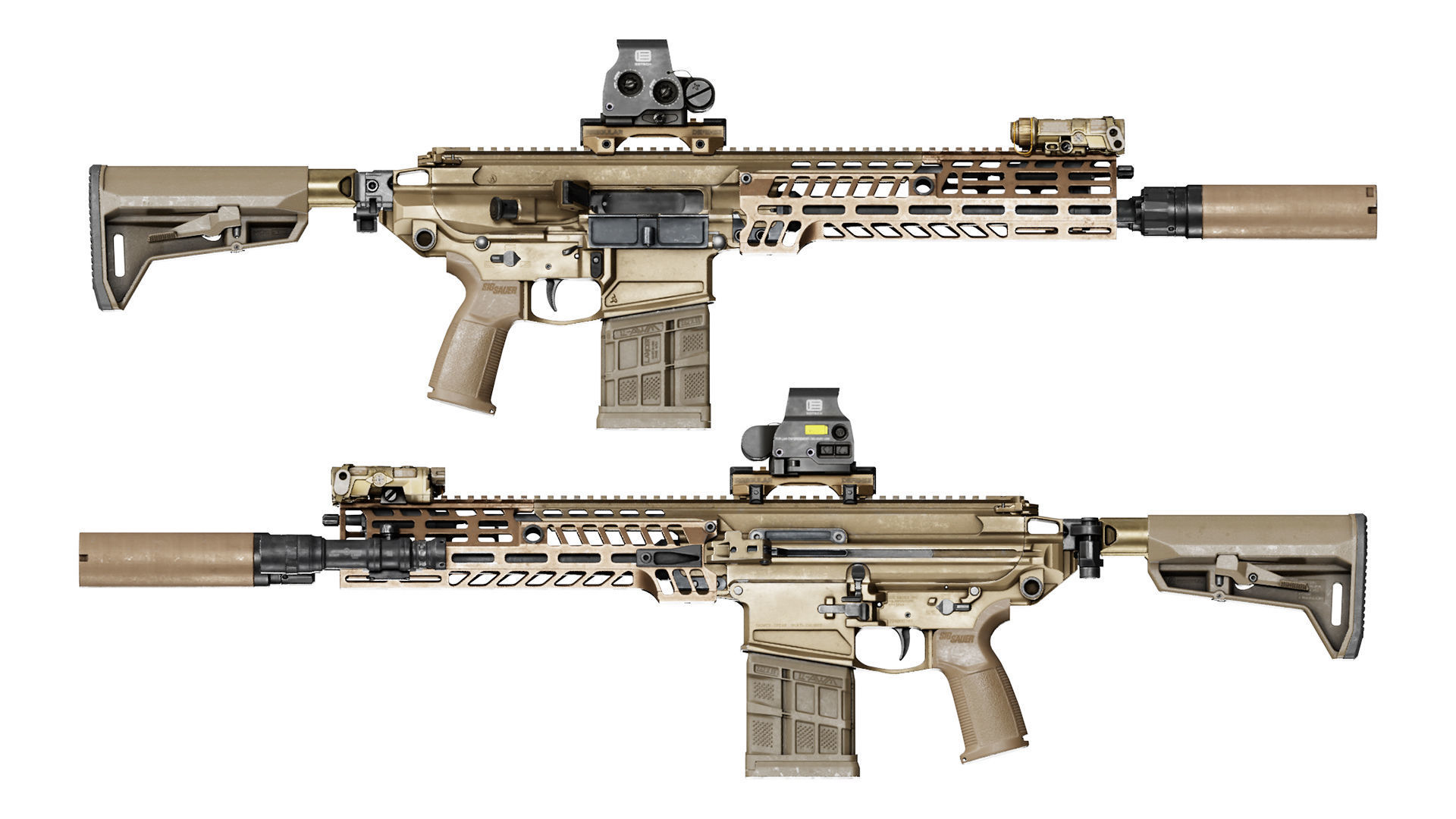 3D model SIG SAUER XM7 MCX SPEAR VR / AR / low-poly | CGTrader