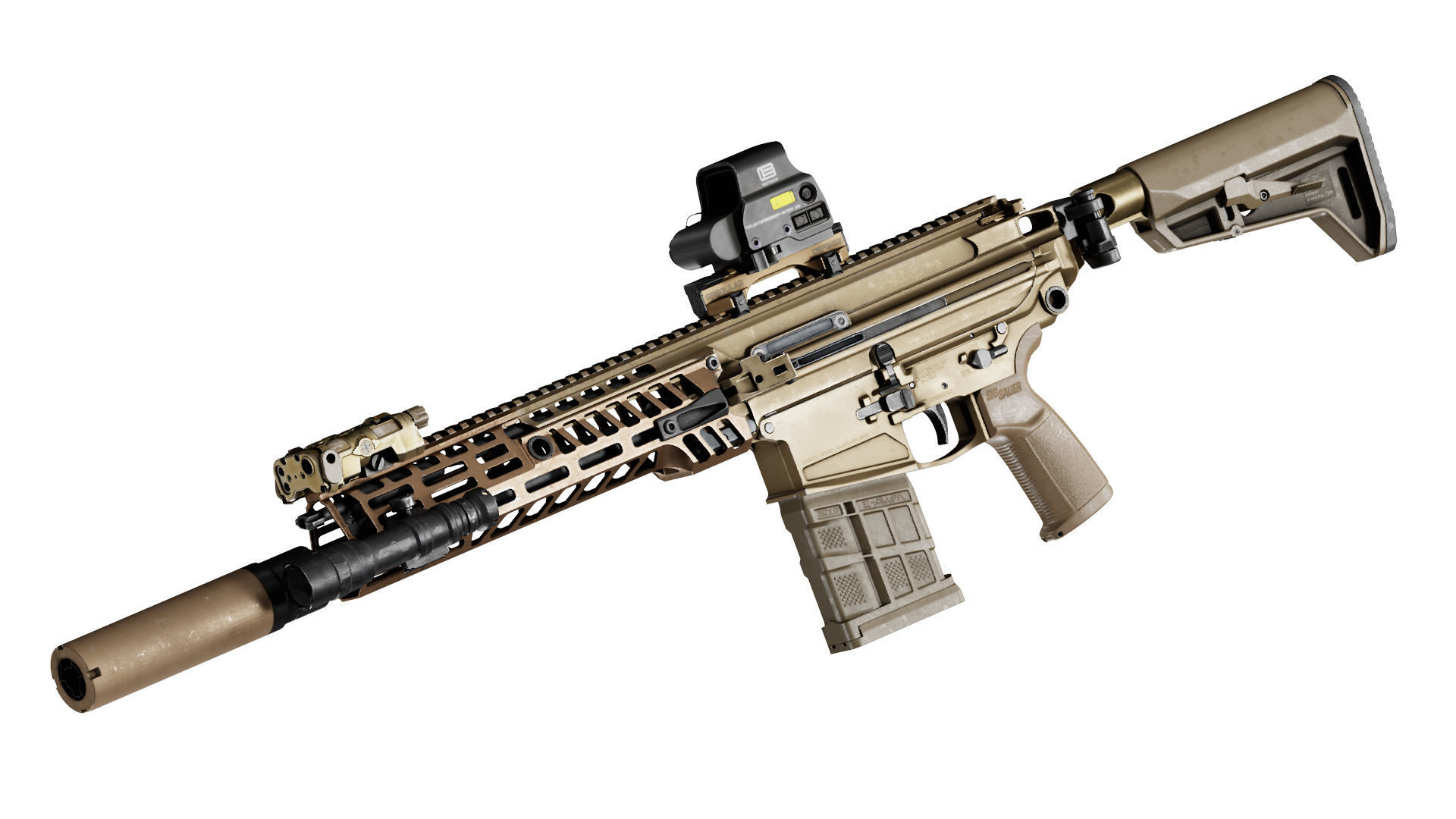 3D model SIG SAUER XM7 MCX SPEAR VR / AR / low-poly | CGTrader