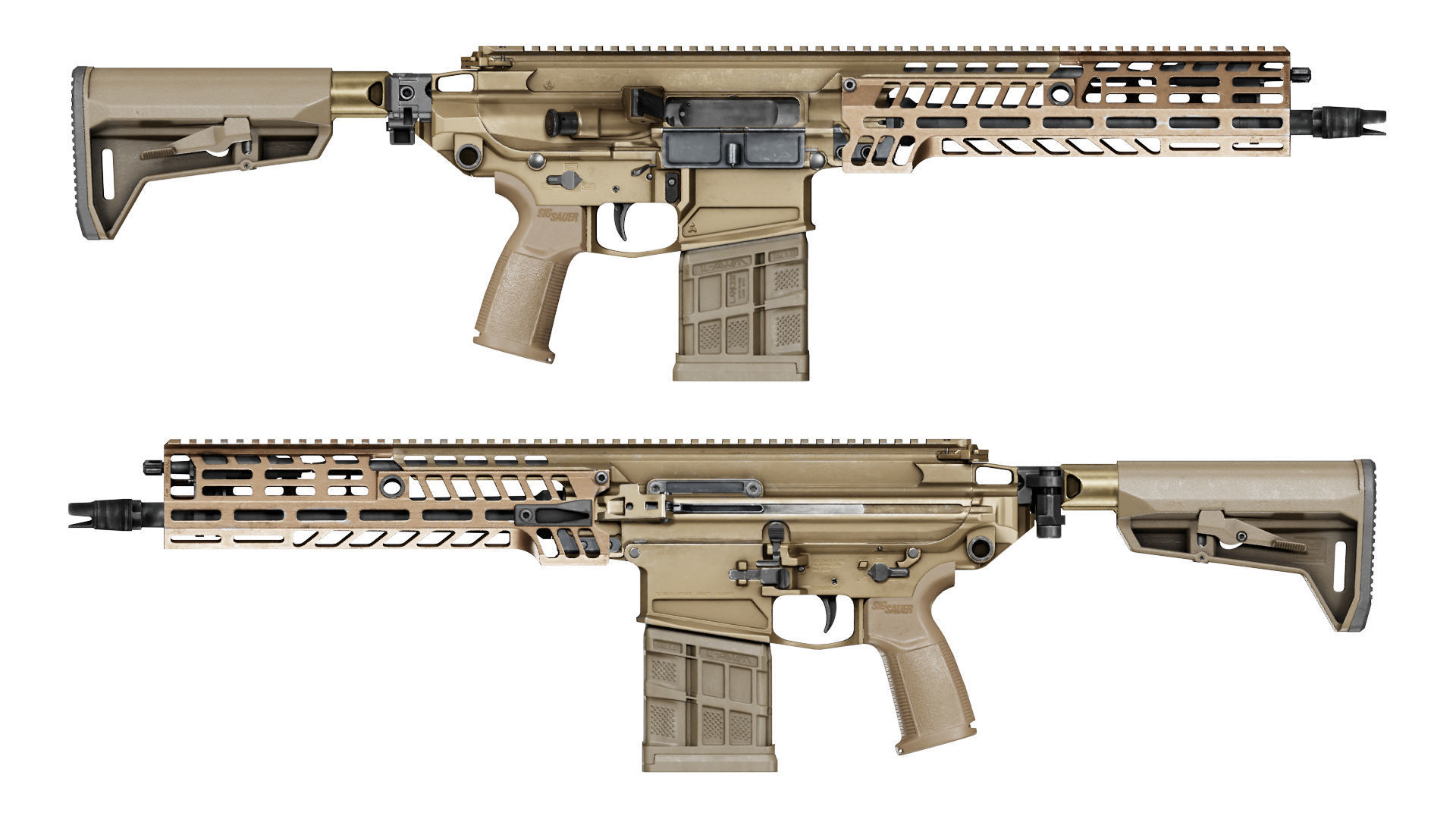 3D model SIG SAUER XM7 MCX SPEAR VR / AR / low-poly | CGTrader