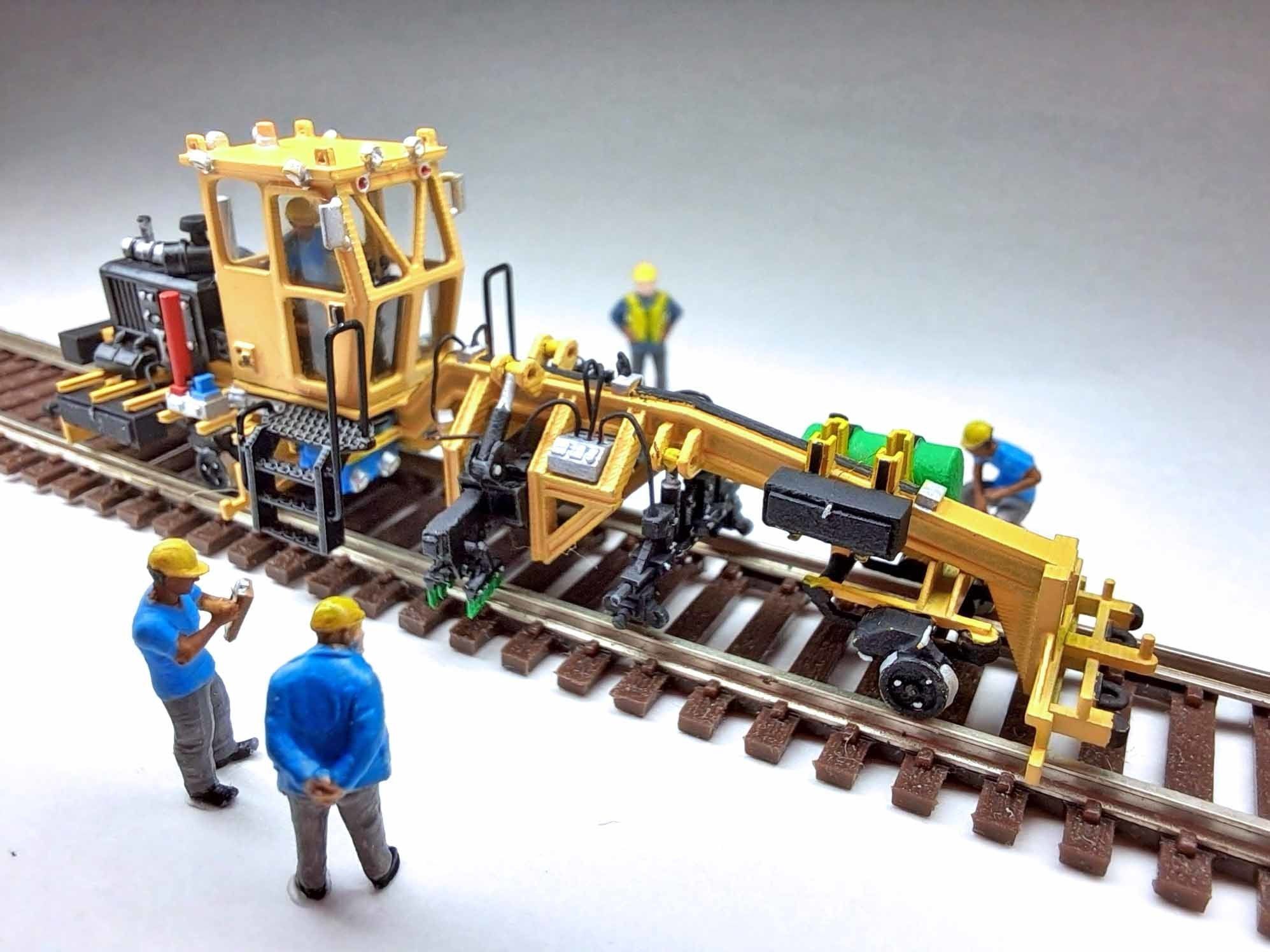 N Scale Tie Extractor MOW 3D model 3D printable | CGTrader