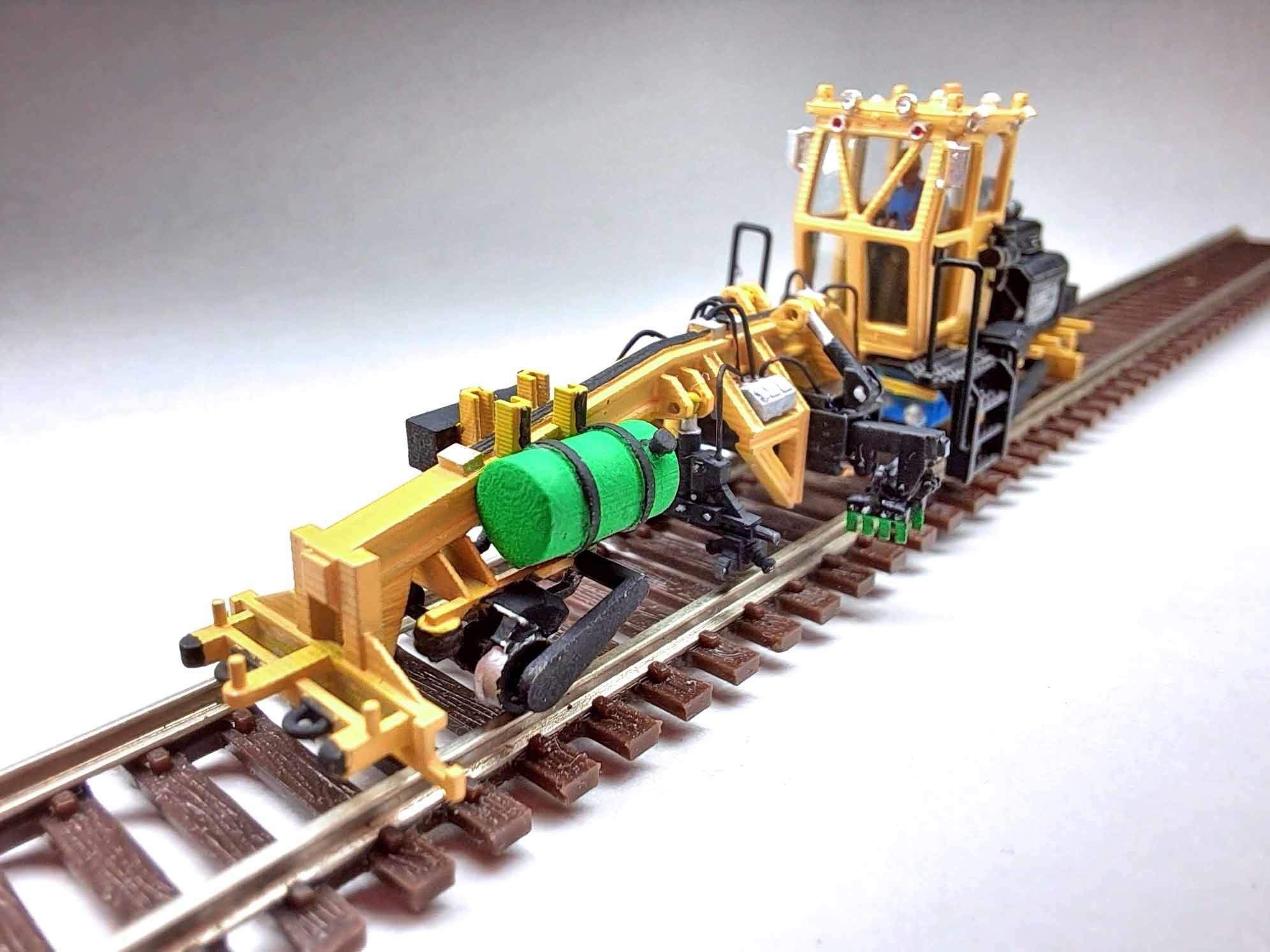 N Scale Tie Extractor MOW 3D model 3D printable | CGTrader