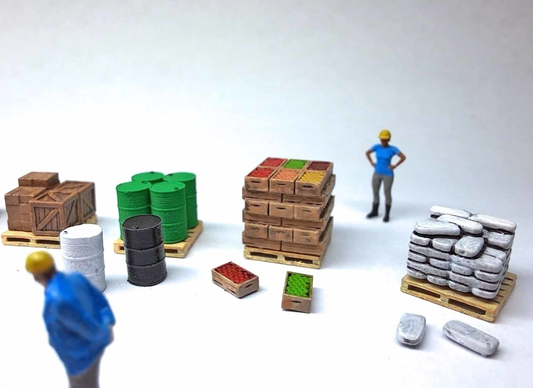 N Scale Freight free 3D model 3D printable | CGTrader