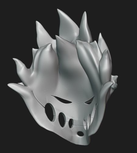 Sasuke mask 3D model 3D printable | CGTrader