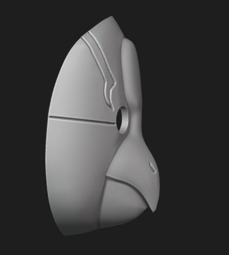 Hidden Leaf Anbu Kappa Mask 3D model 3D printable | CGTrader