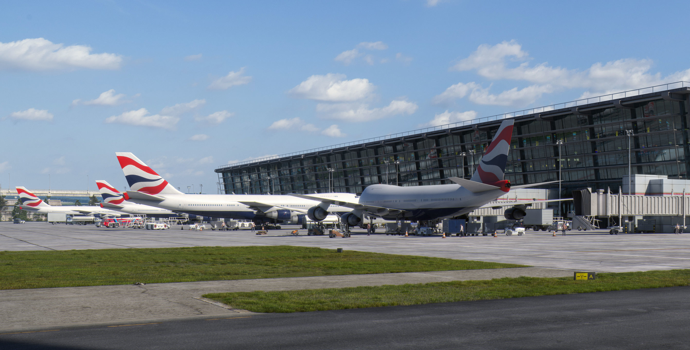 Airport terminal 3D model | CGTrader